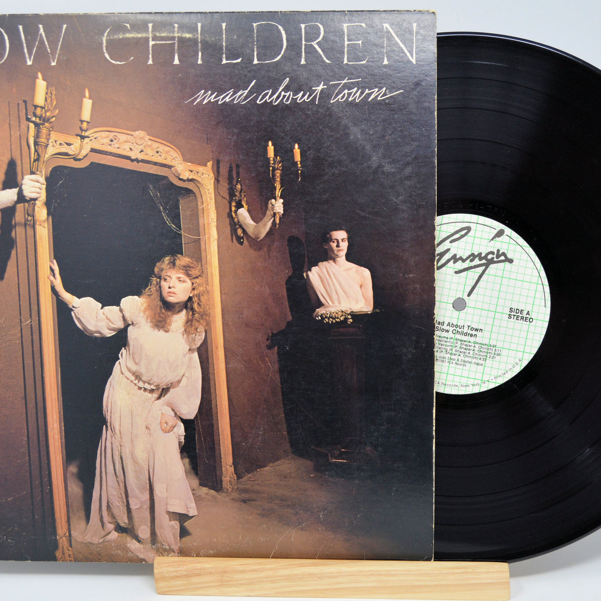 Slow Children - Mad About Town, Vinyl LP, Enigma, UPC: 078635803013 ...