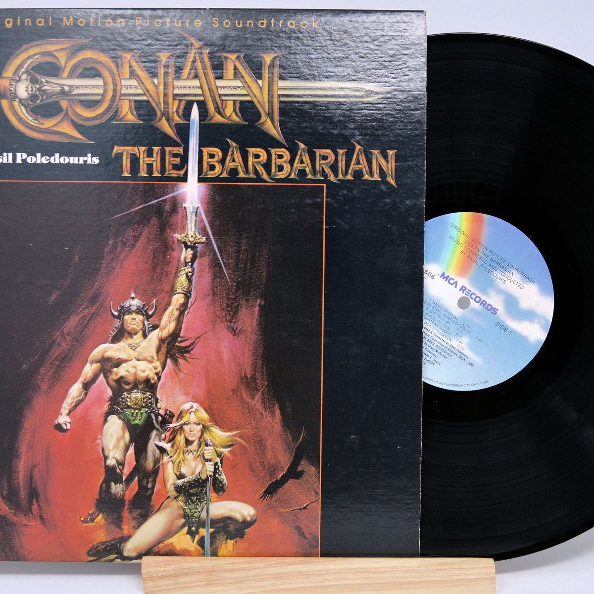 Soundtrack - Conan The Barbarian, Vinyl Record Album LP, Poledouris ...