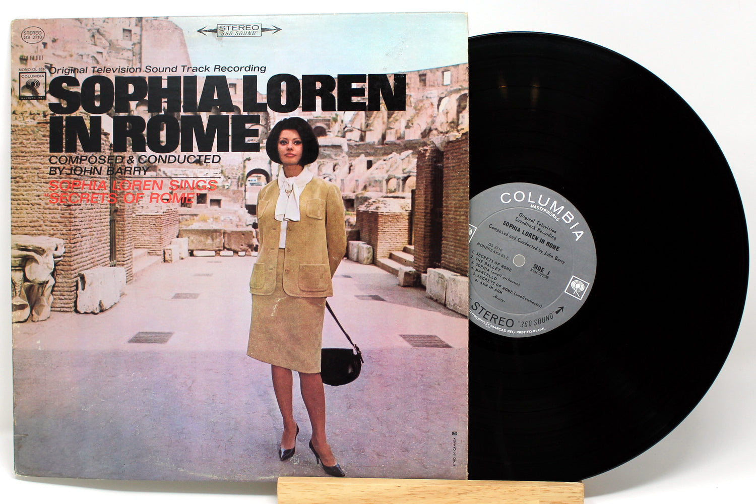 Soundtrack - Sophia Loren in Rome, Vinyl Record Album LP – Joe's Albums
