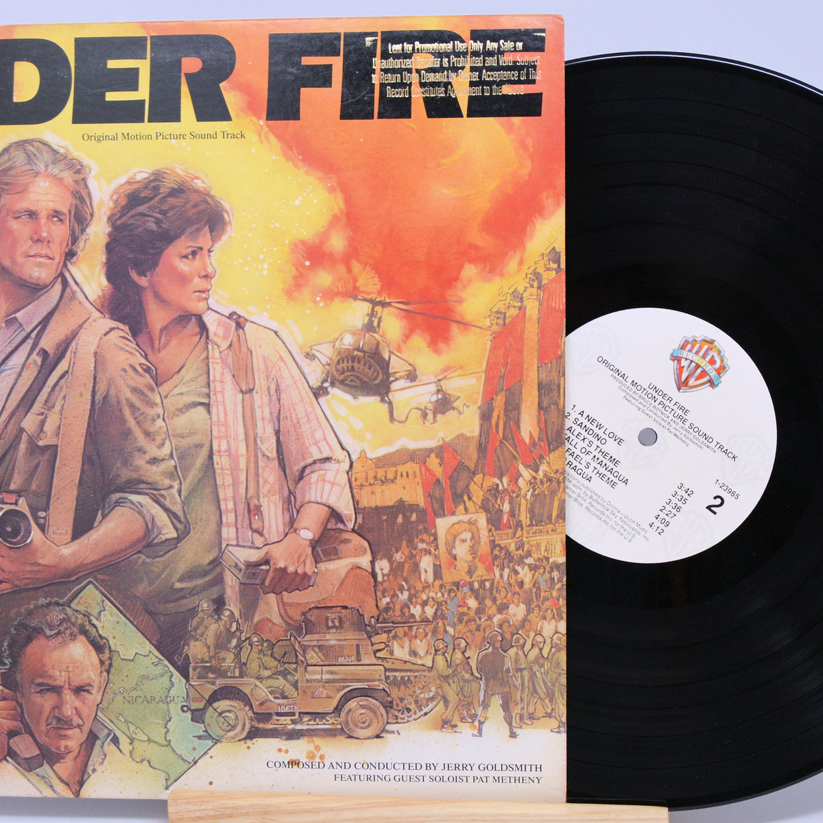 Soundtrack - Under Fire, Vinyl Record Album LP, Used – Joe's Albums