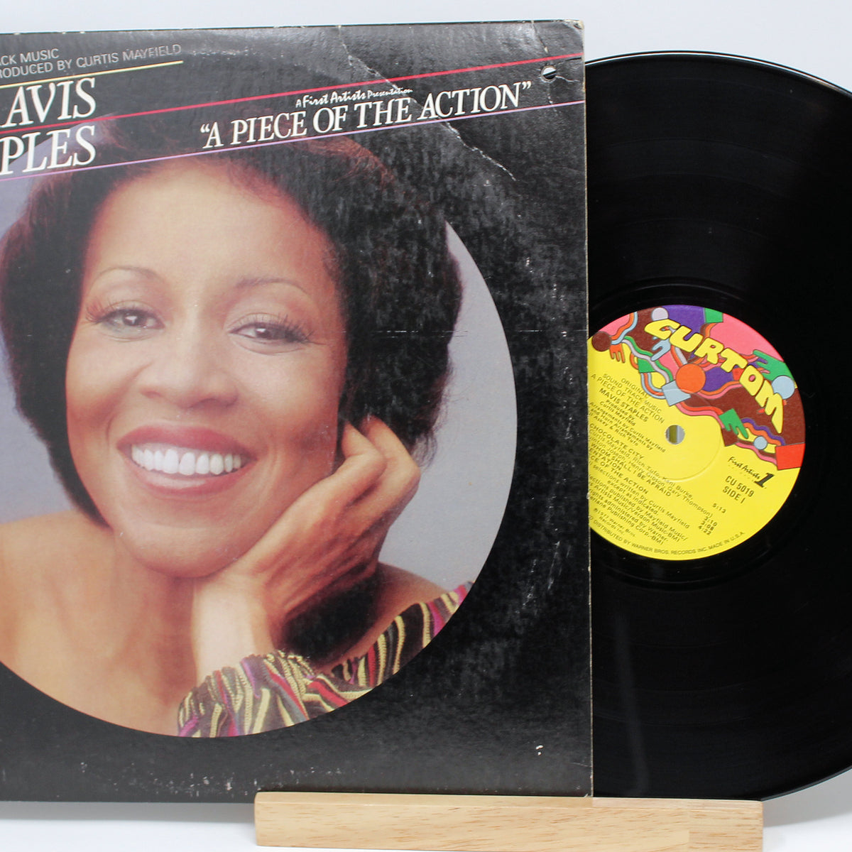 Mavis Staples, A Piece Of The Action, Soundtrack, Vinyl Record Album LP ...