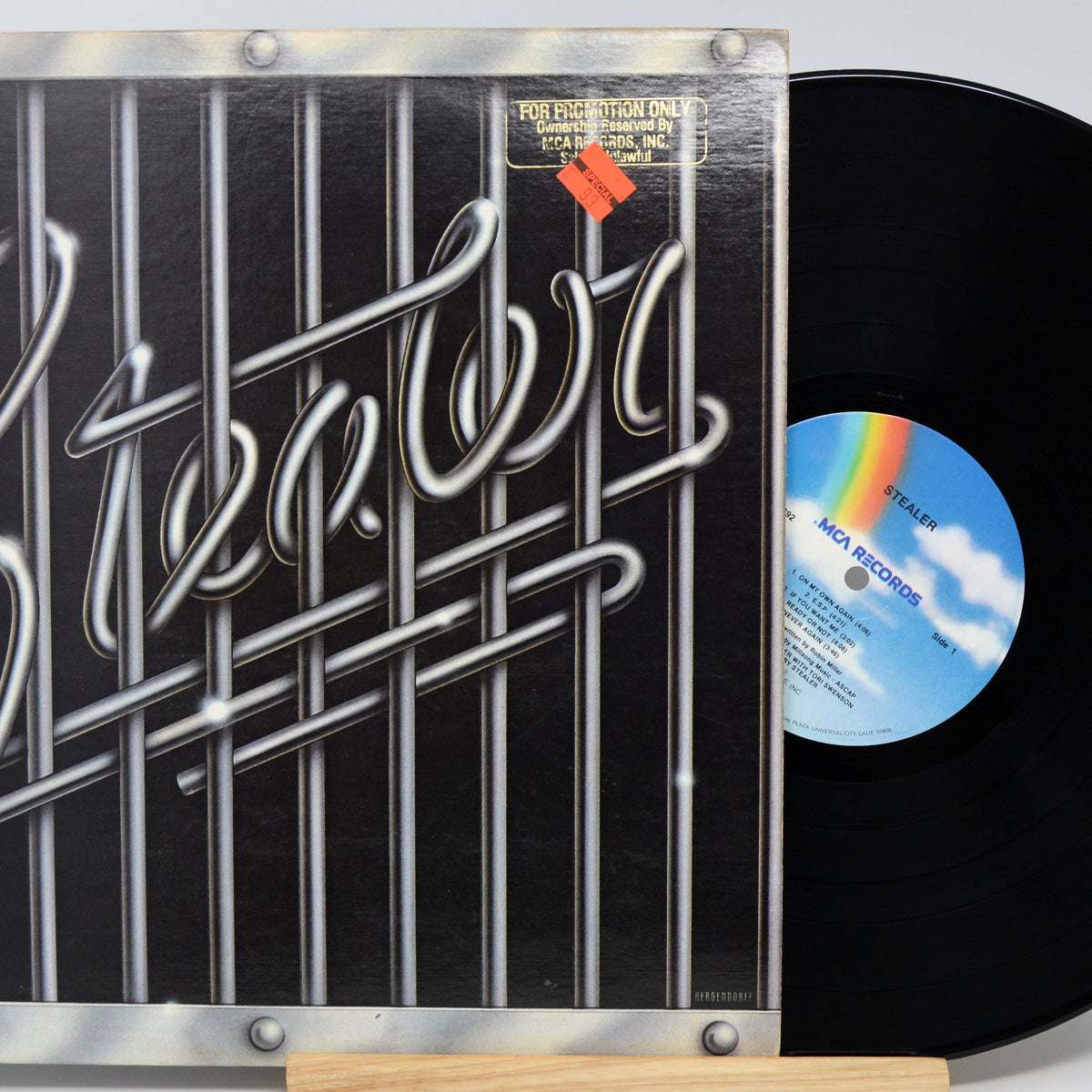 Stealer - Stealer, Vinyl Record Album, Self Titled, Used – Joe's Albums