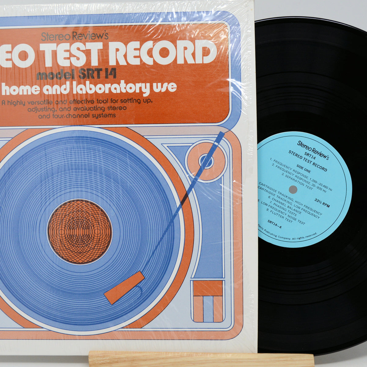 Stereo Review - Stereo Test Record, Vinyl Record Album LP, SRT 14 – Joe ...