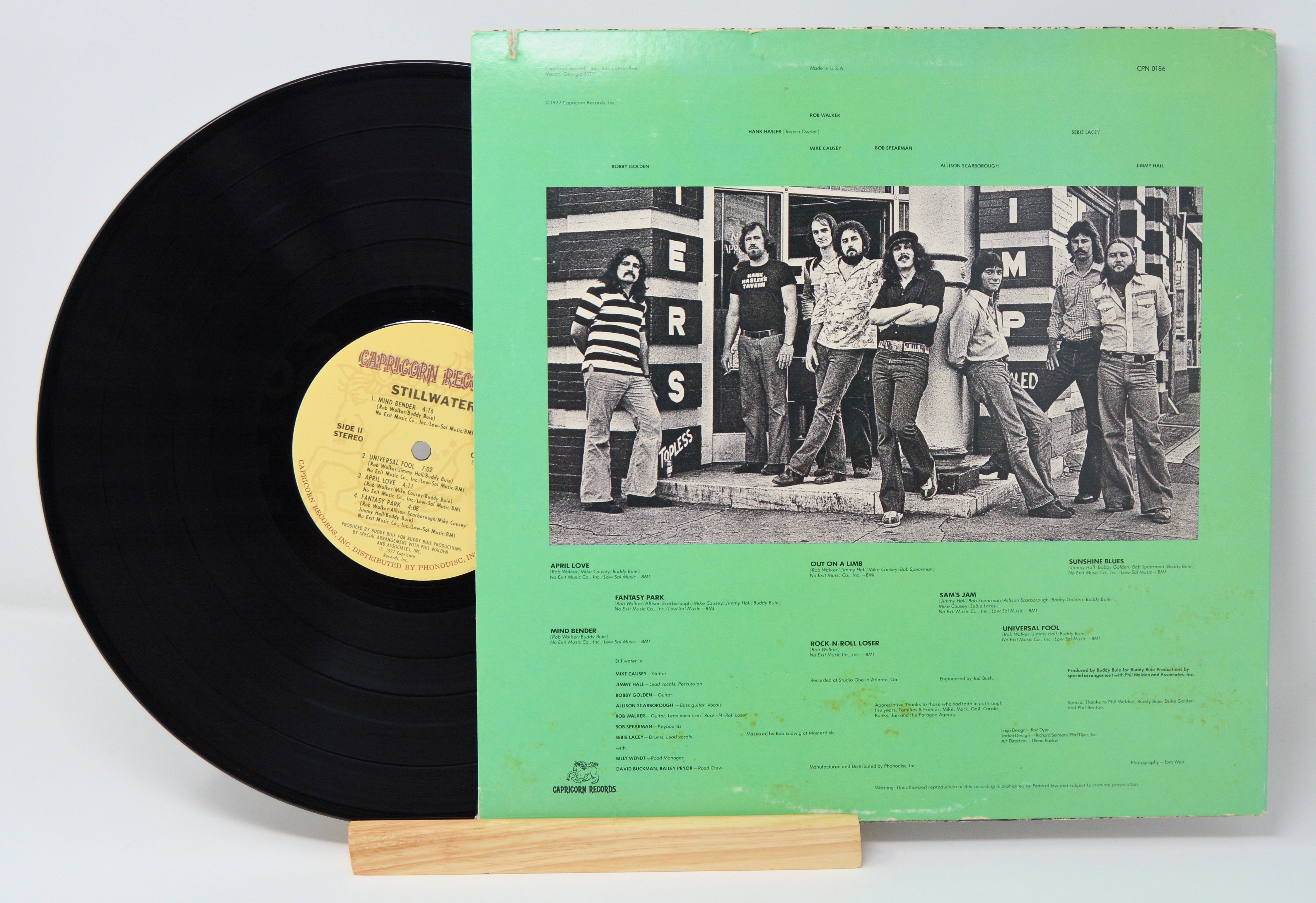 Stillwater - Self Titled, Vinyl Record Album LP, Capricorn CPN 0186 ...