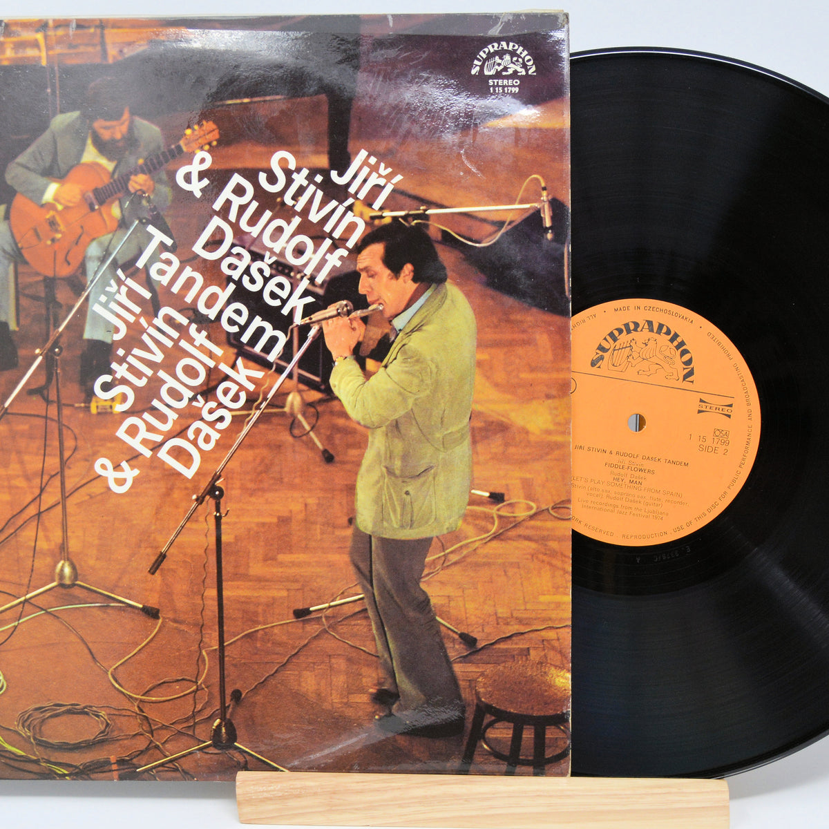 Jiri Stivin & Rudolf Dasek Tandem, Vinyl Record Album LP – Joe's Albums