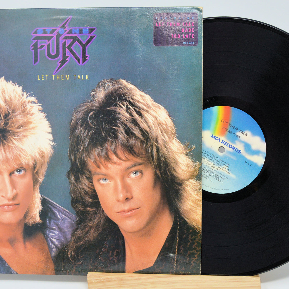 Stone Fury - Let Them Talk, Vinyl Record Album LP, MCA – Joe's Albums