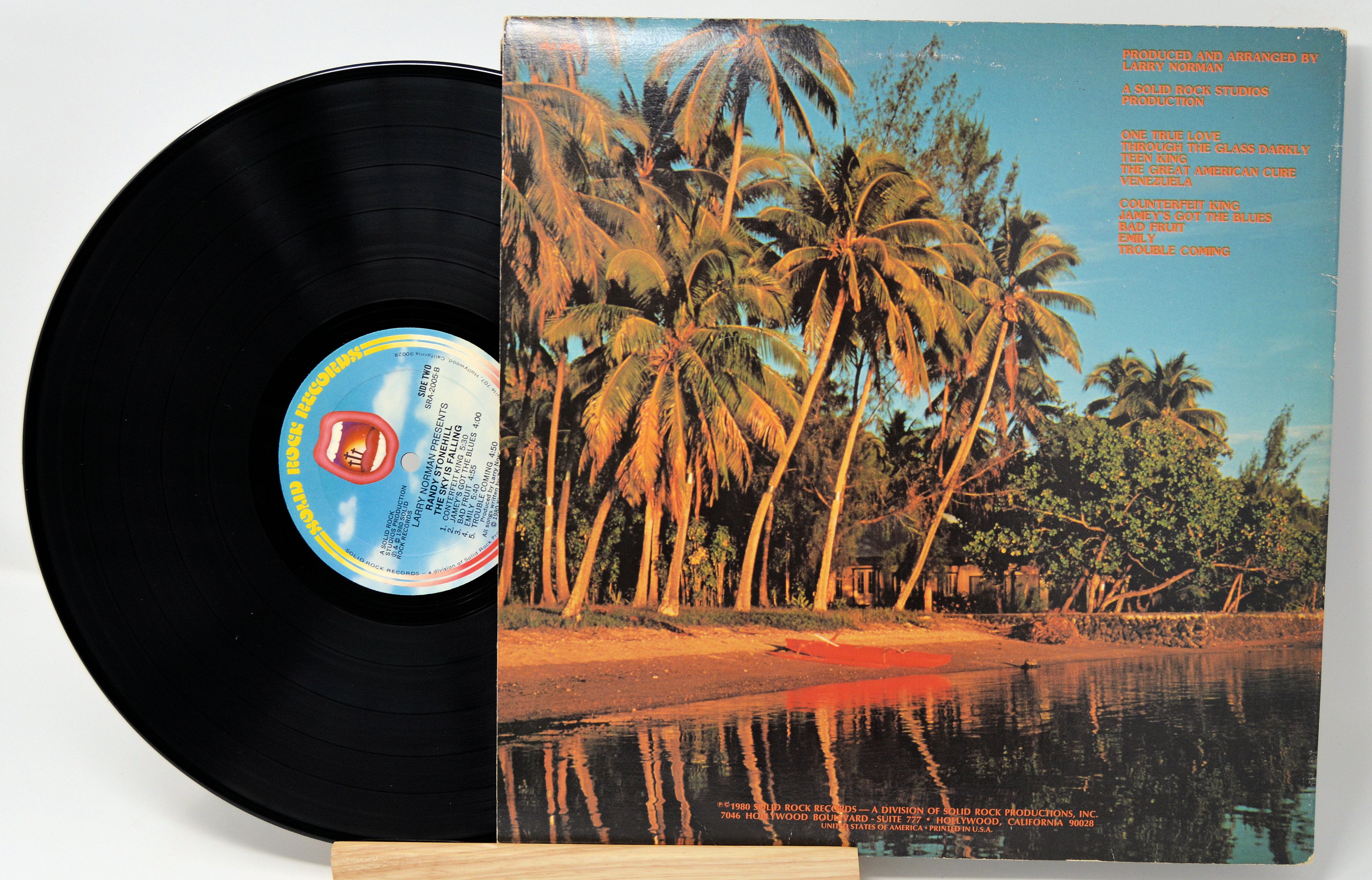 Randy Stonehill - The Sky Is Falling, Vinyl Record Album LP, Solid Rock ...