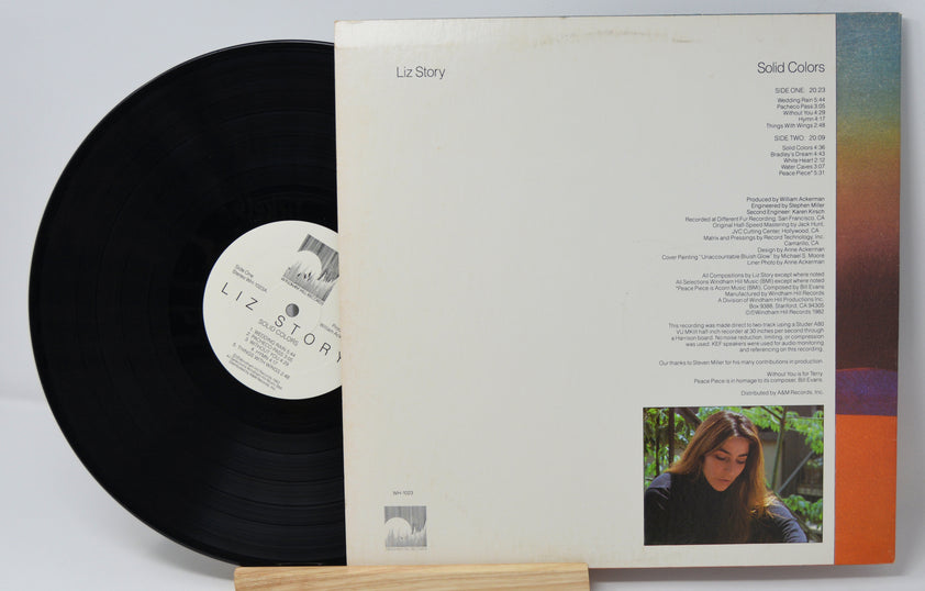 Liz Story - Solid Colors, Vinyl Record Album LP, Windham Hill – Joe's ...
