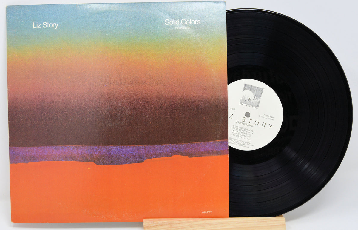 Liz Story - Solid Colors, Vinyl Record Album LP, Windham Hill – Joe's ...