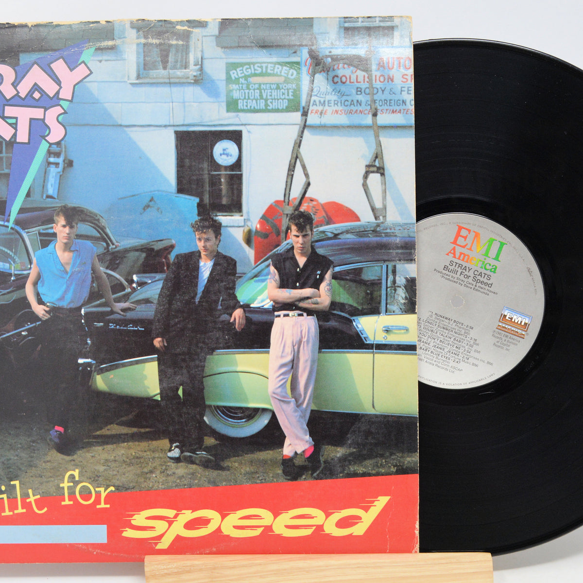 Stray Cats - Built For Speed, Vinyl Record Album LP – Joe's Albums