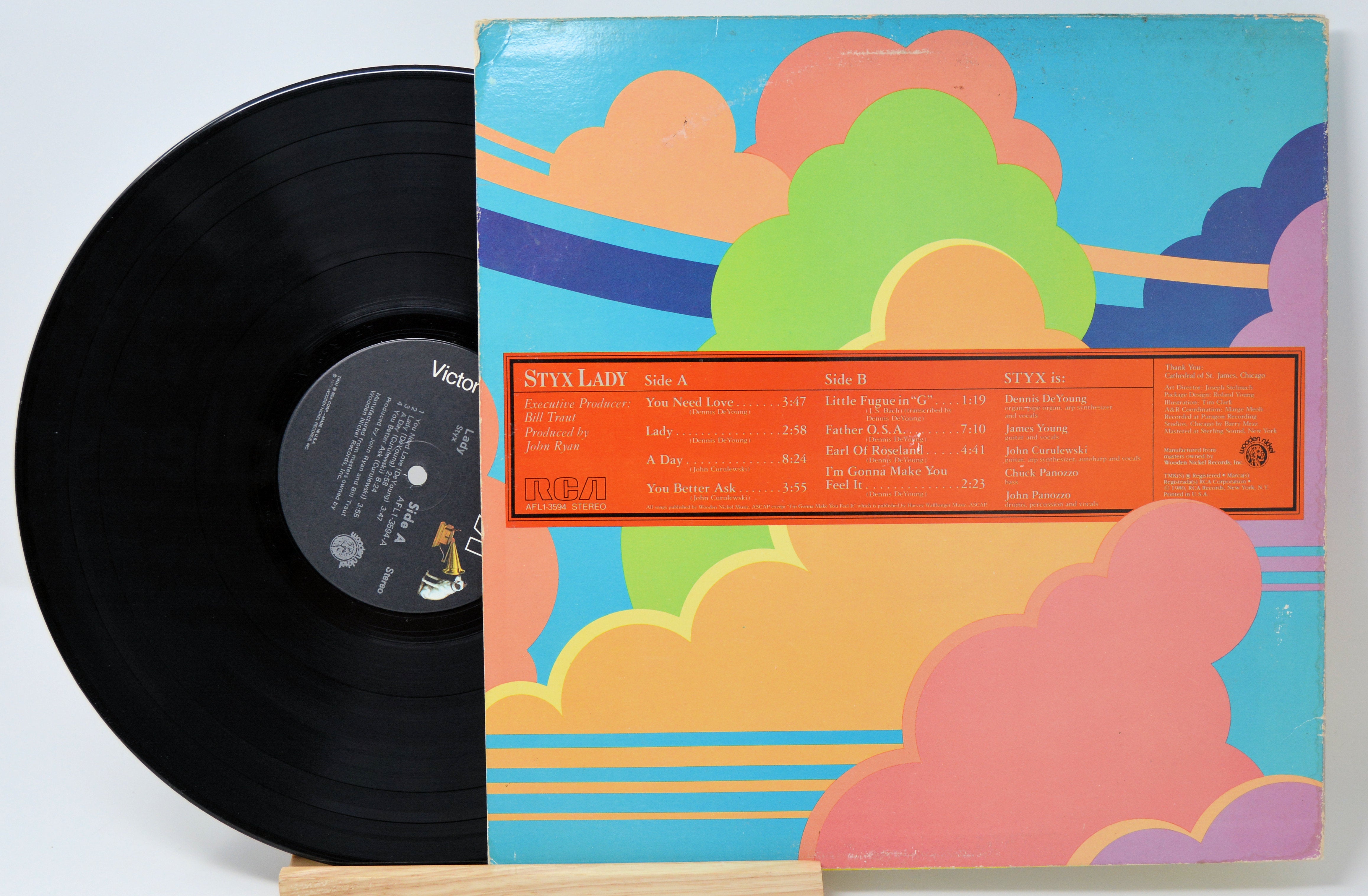 Styx- Lady, Vinyl Record Album LP, RCA – Joe's Albums