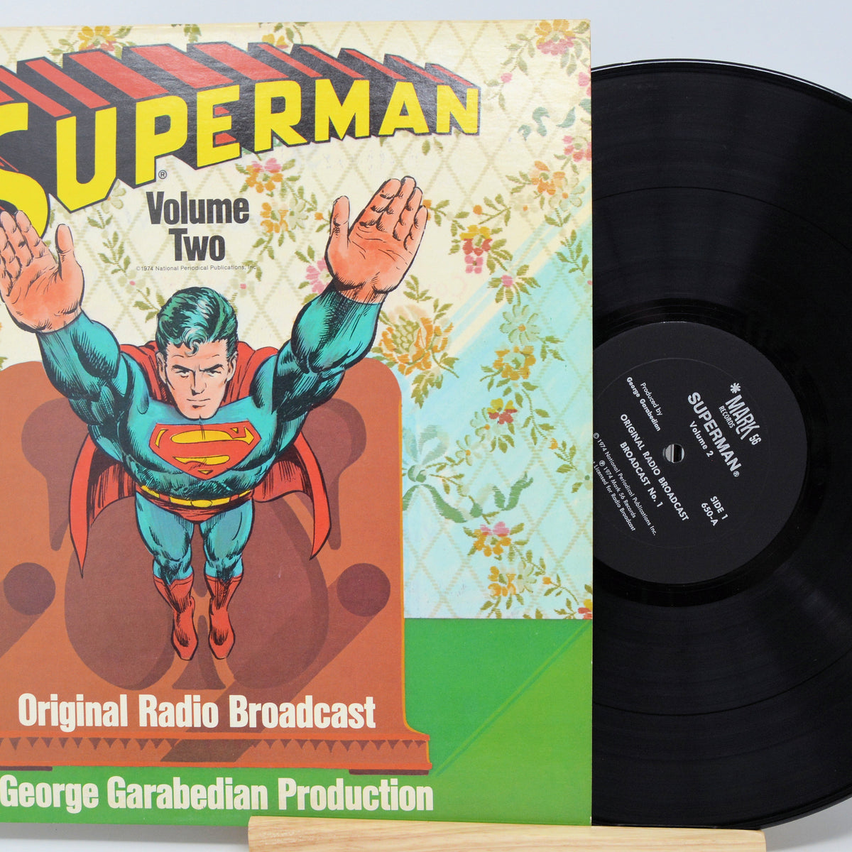 Superman - Volume 2 - Original Radio Broadcast, Vinyl Record Album LP ...