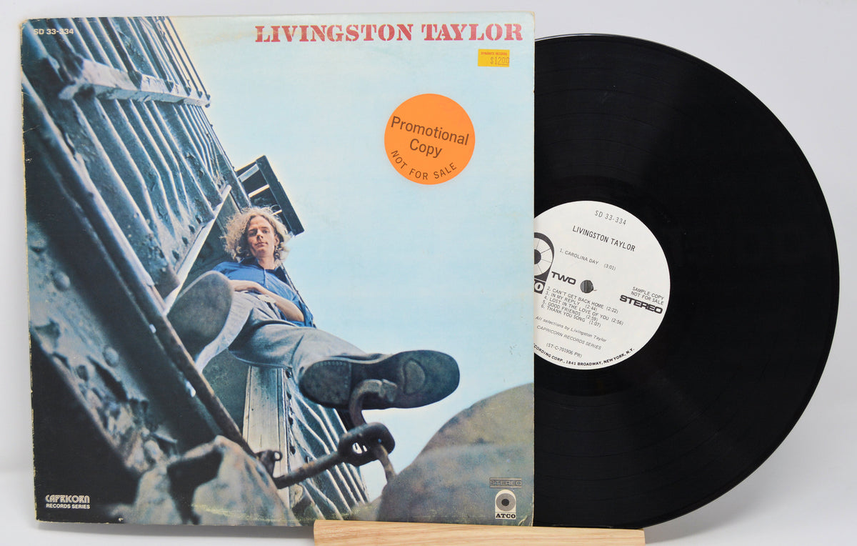Taylor, Livingston - Self Titled, Vinyl Record Album LP, Promo – Joe's ...