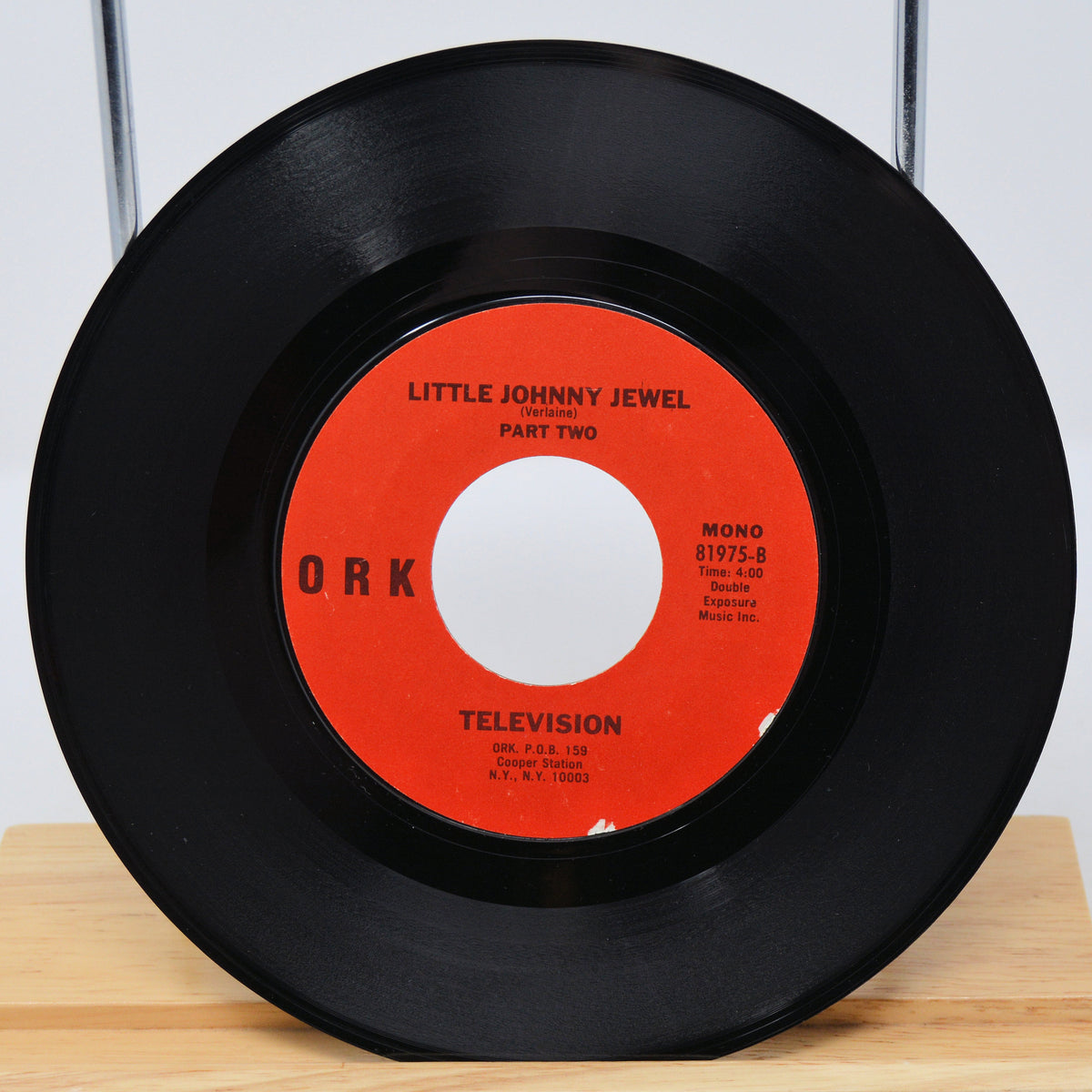 Television - Little Johnny Jewel, 7 Inch Vinyl Record – Joe's Albums