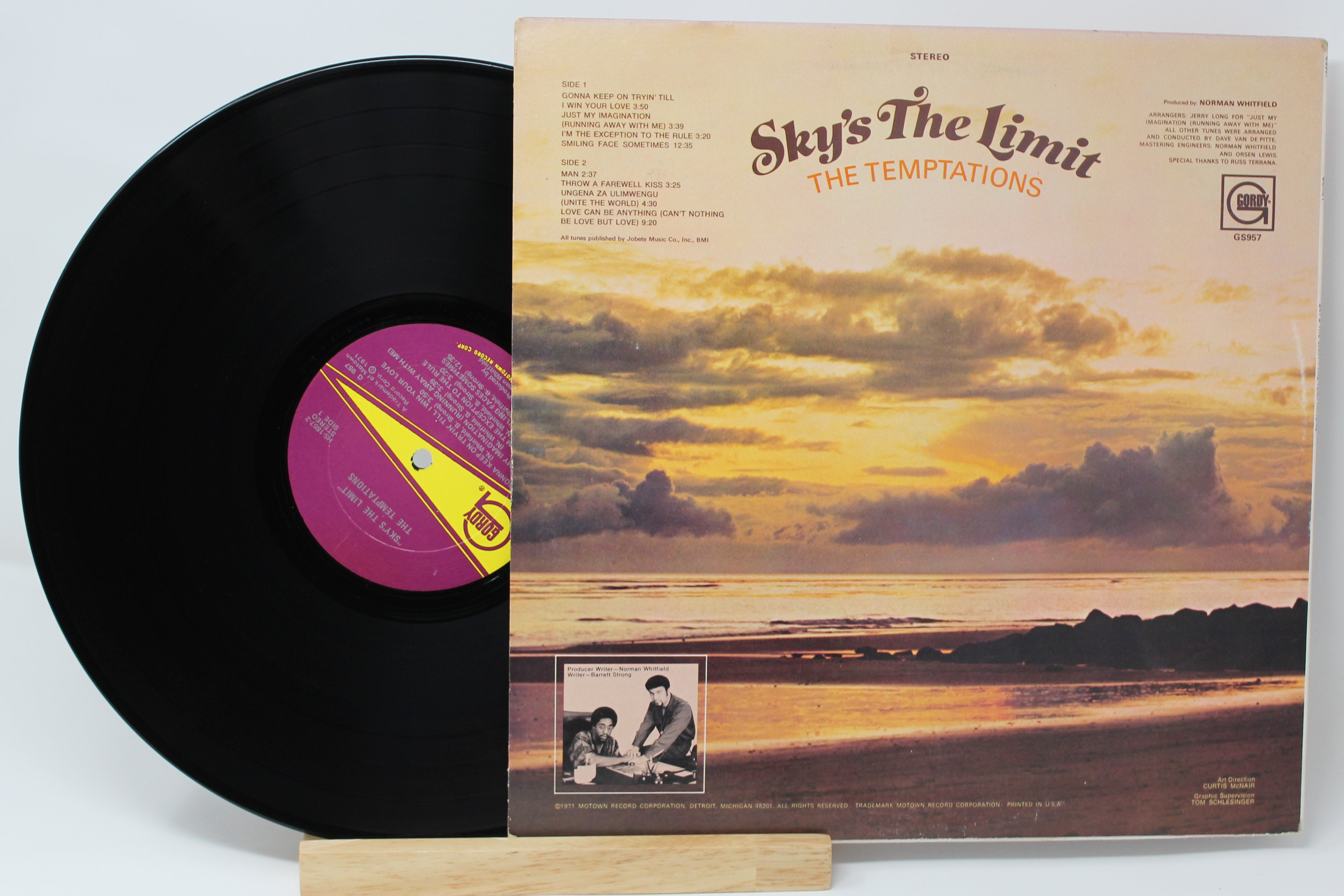 Temptations - Sky's The Limit, Vinyl Record Album LP, Gordy – Joe's Albums