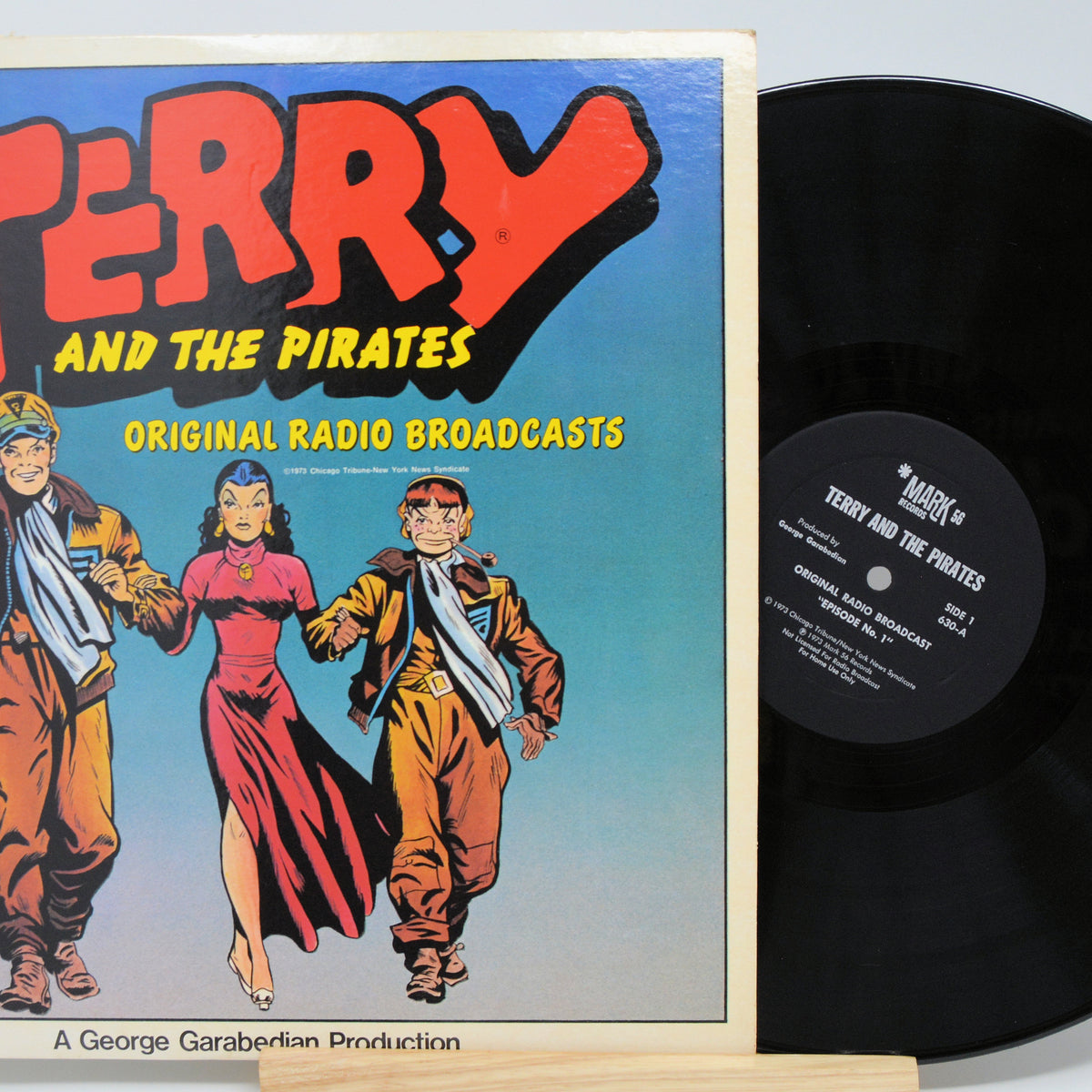 Terry & The Pirates - Original Radio Broadcast, Vinyl Record Album LP ...