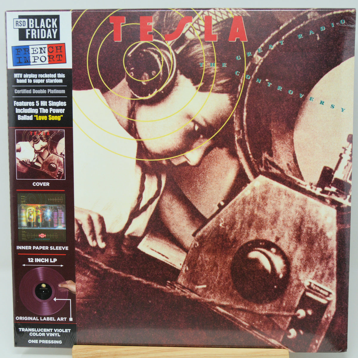 Tesla - Great Radio Controversy, Vinyl Record Album LP, Violet, RSD ...