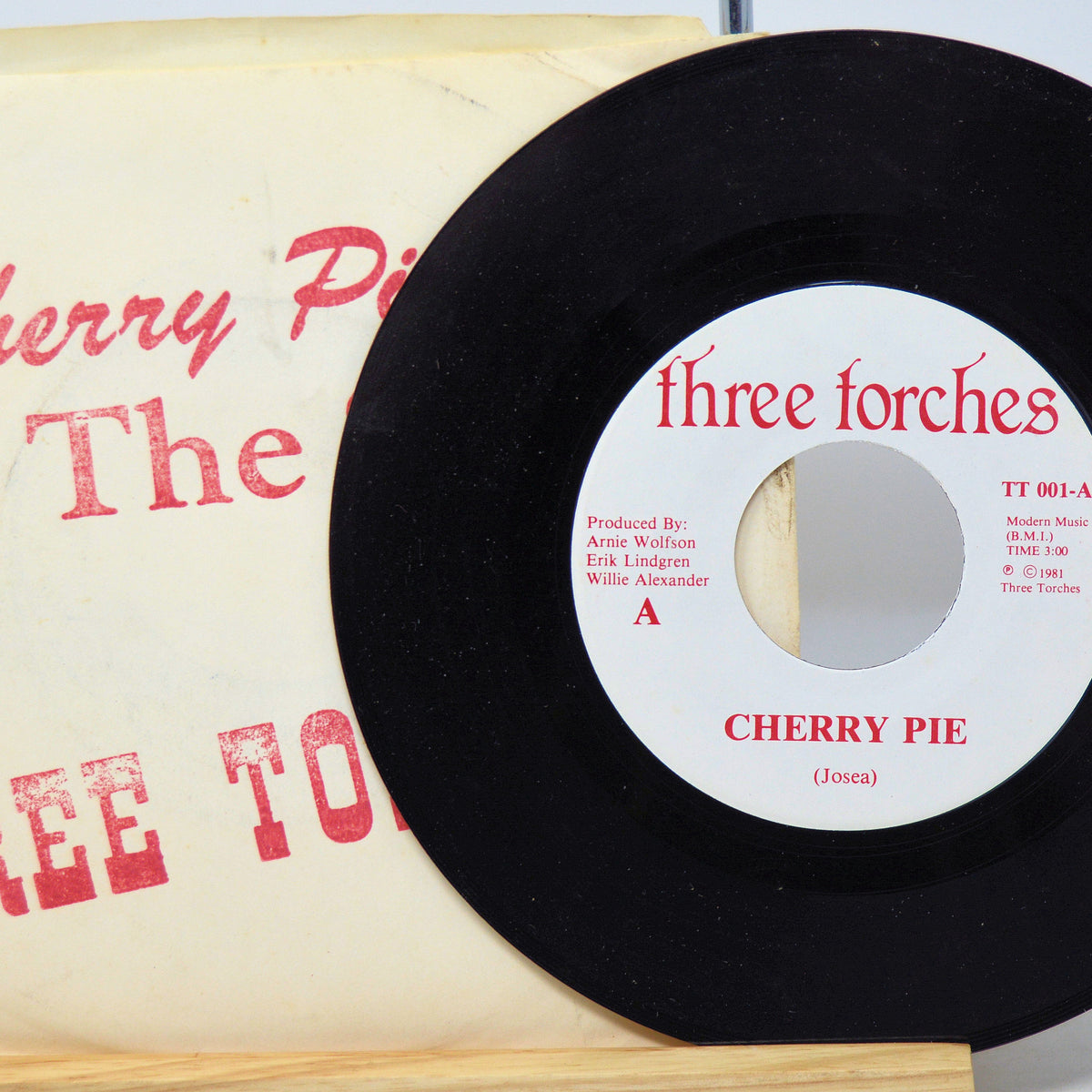 Three Torches - Cherry Pie, 7 Inch Vinyl Record – Joe's Albums