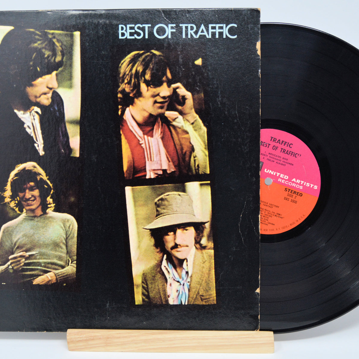 Traffic - Best Of Traffic, Vinyl Record Album LP, United Artists – Joe ...