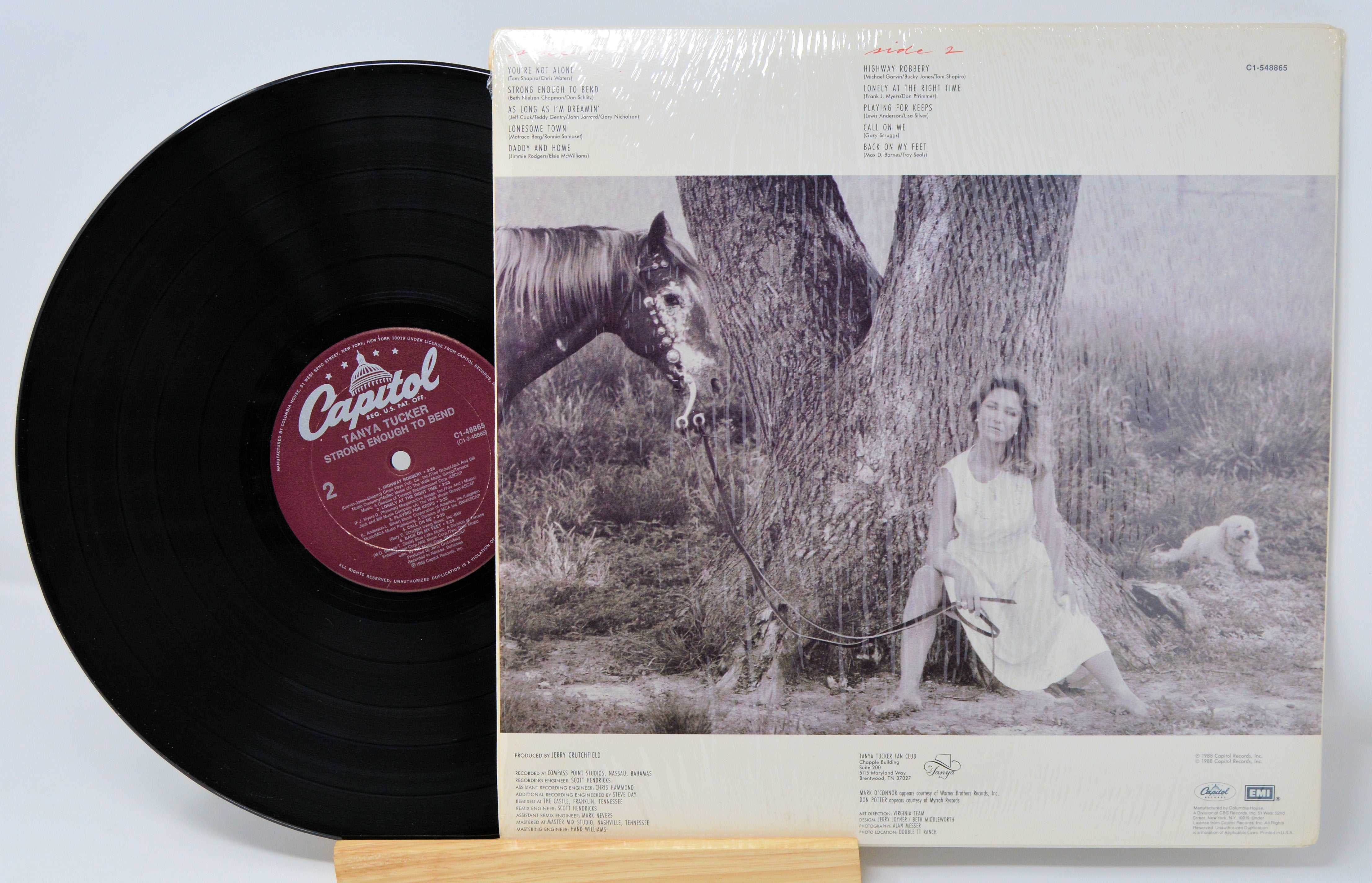 Tanya Tucker - Strong Enough To Bend, Vinyl Record Album LP – Joe's Albums