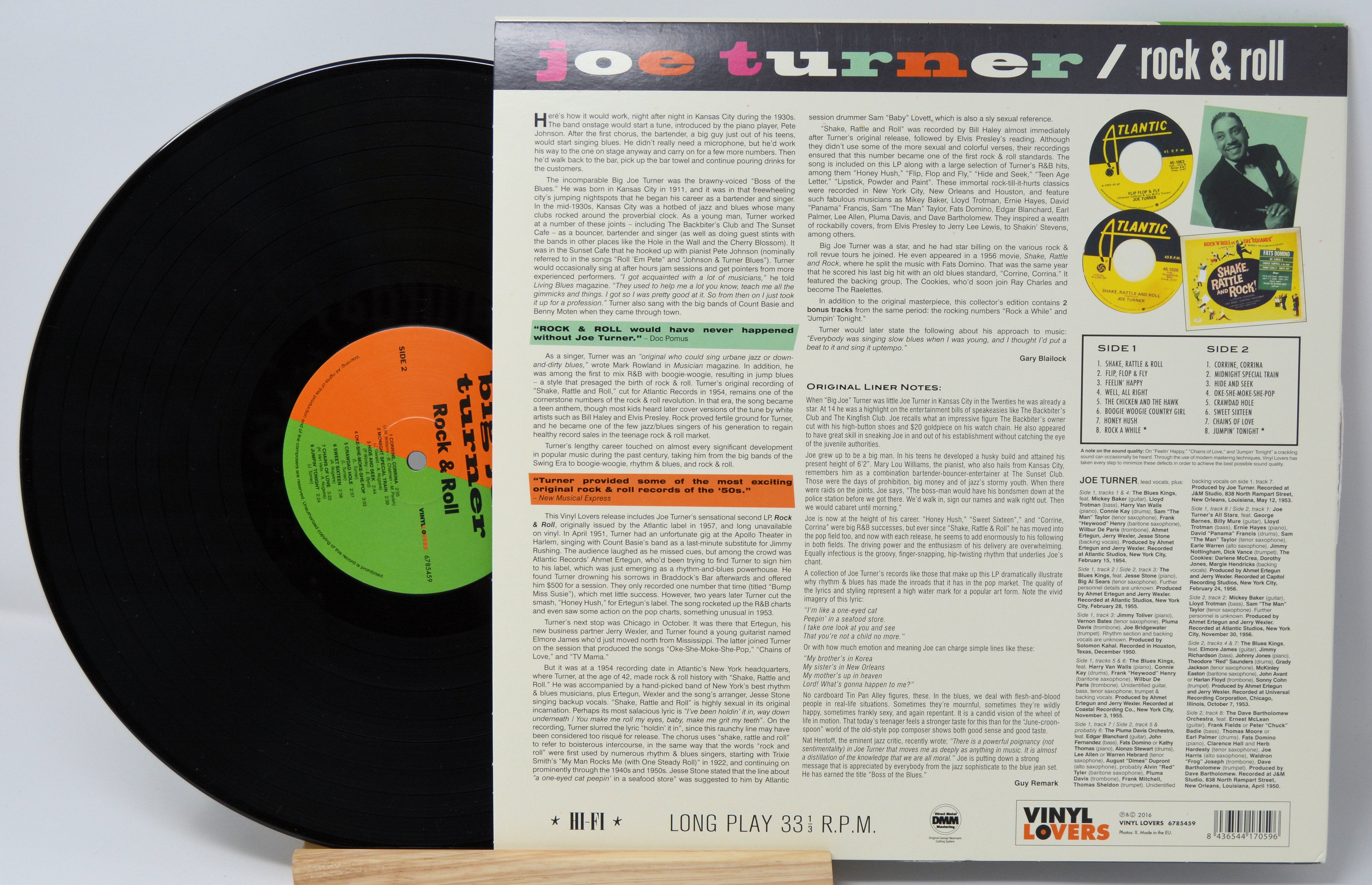 Joe Turner - Rock & Roll, Vinyl Record Album LP – Joe's Albums