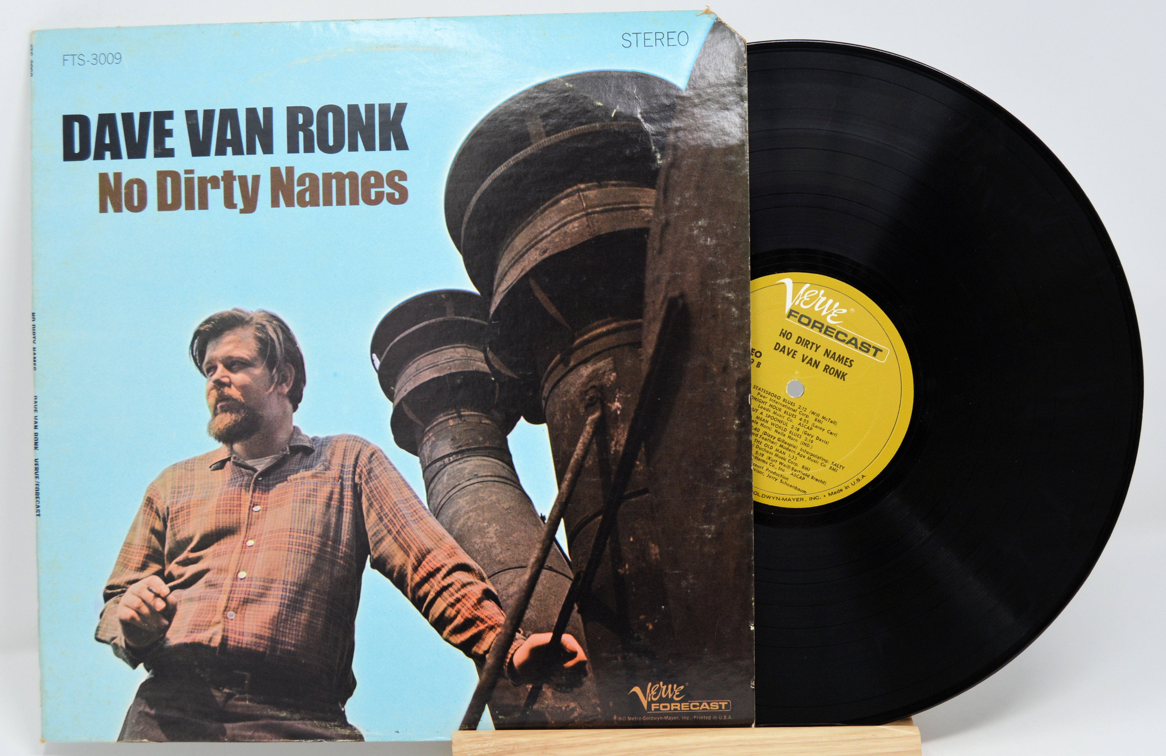 Dave Van Ronk - No Dirty Names, vinyl Record Album LP, Verve Forecast ...