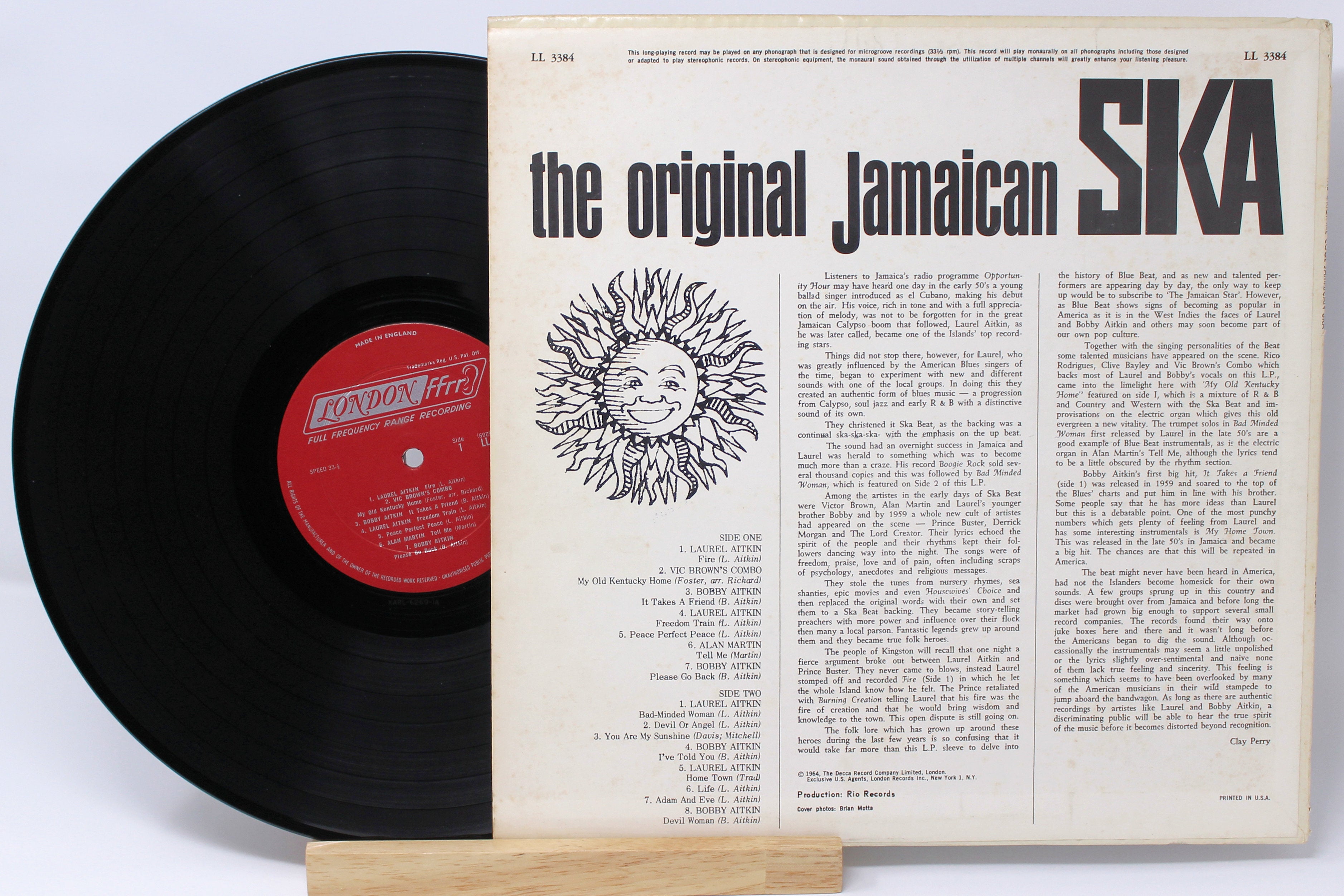 Various - Original Cool Jamaican Ska, vinyl Record Album LP – Joe's Albums