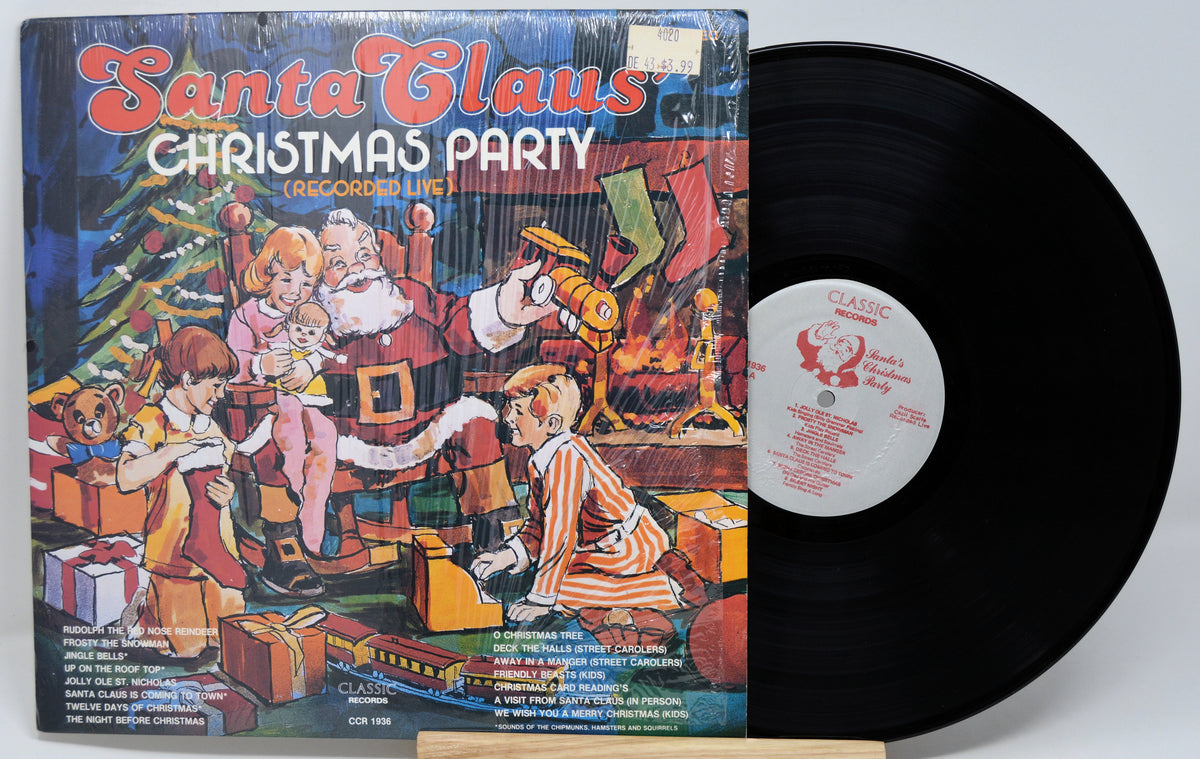 Various - Santa's Christmas Party, Vinyl Record Album LP, Recorded Live ...