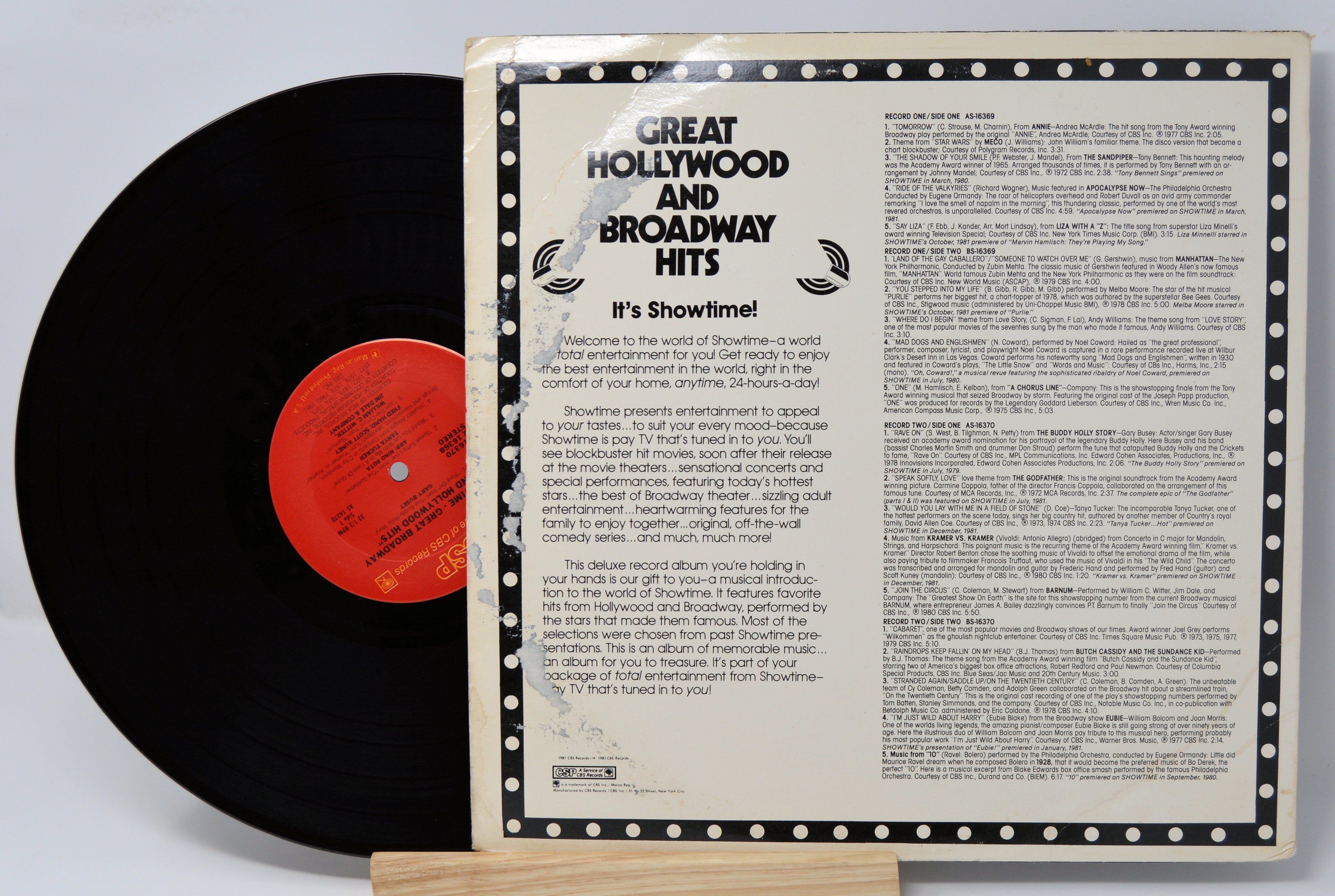 Various - Showtime: Great Hollywood And Broadway Hits, Vinyl Record LP ...