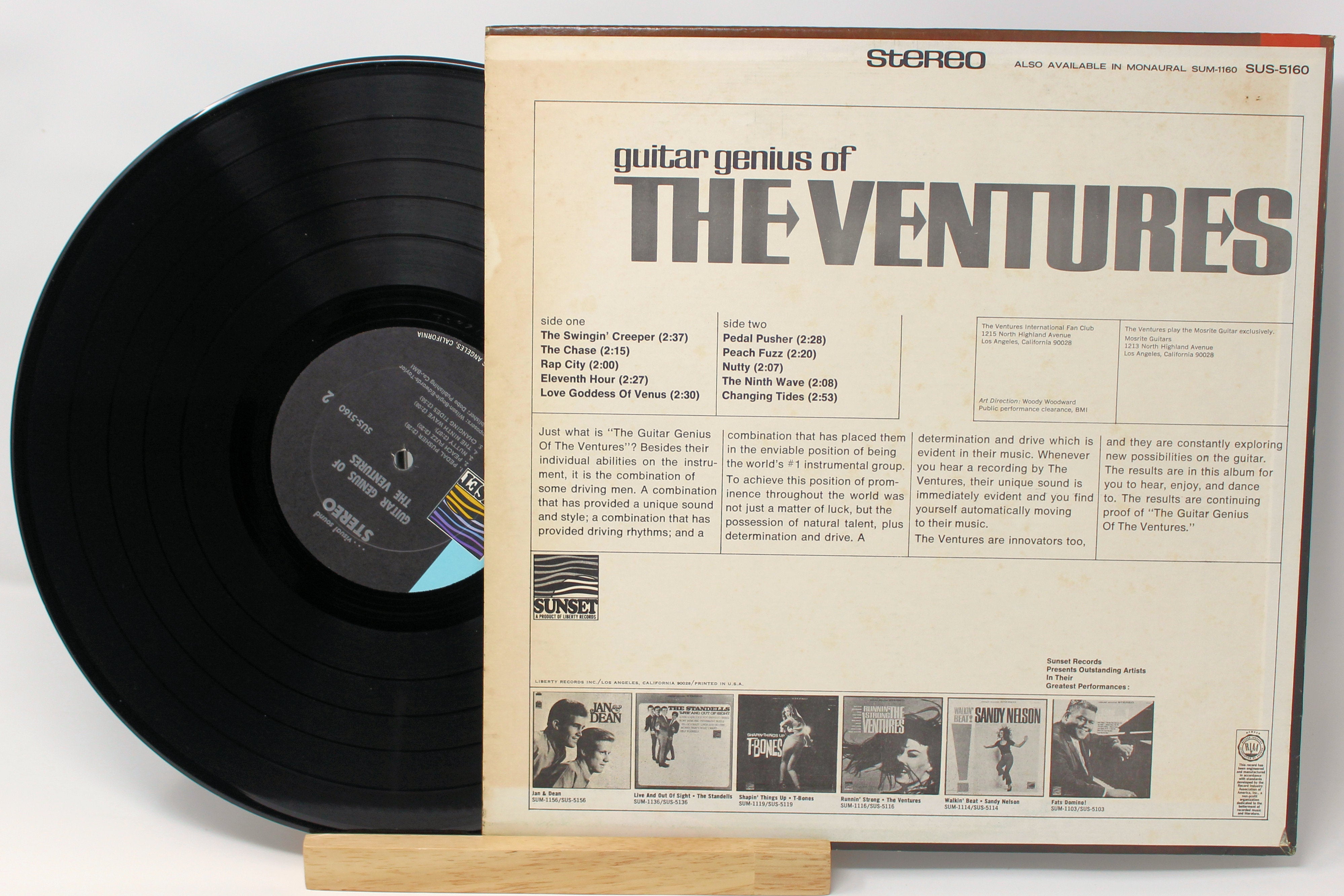 Ventures - Guitar Genius, Vinyl Record Album LP, Sunset SUM-1160 – Joe ...