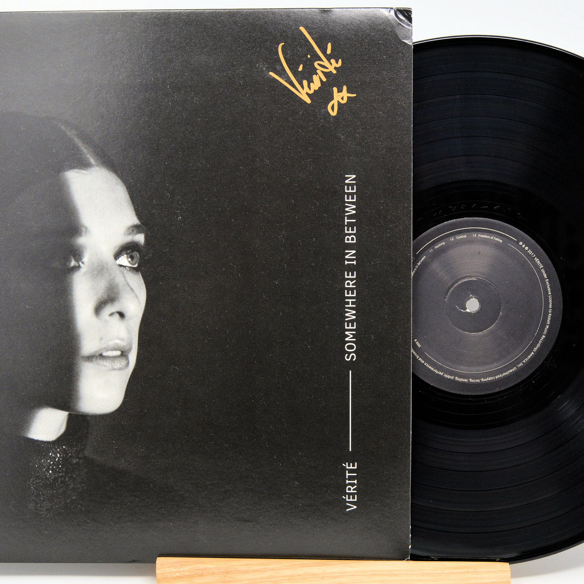 Verite - Somewhere In Between (Signed), Vinyl Record Album LP – Joe's ...