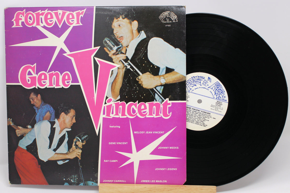 Gene Vincent - Forever, Vinyl Record Album LP, Rollin Rock LP 022 – Joe ...