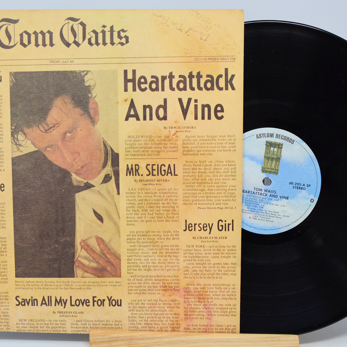 Waits, Tom - Heartattack And Vine, Vinyl Record Album LP, Used – Joe's ...