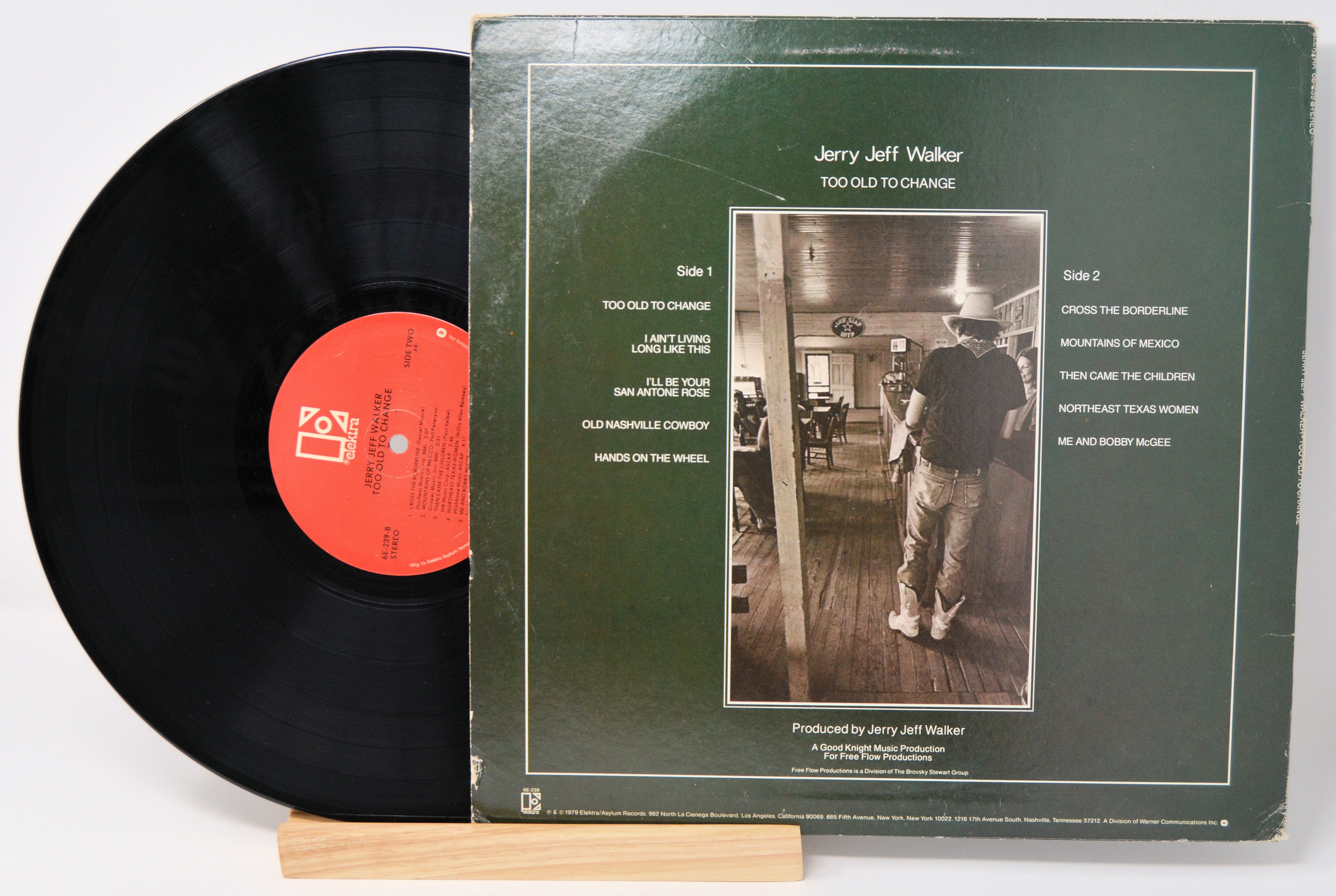 Jerry Jeff Walker - Too Old To Die, Vinyl Record Album LP – Joe's Albums