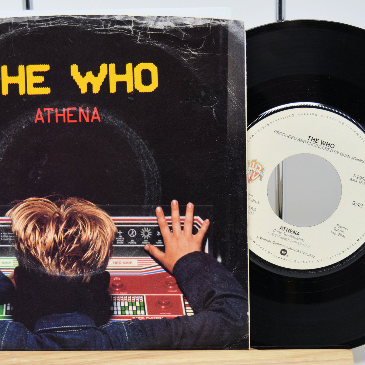 Who, The - Athena, Vinyl Record Album LP,45 rpm single, Used – Joe's Albums