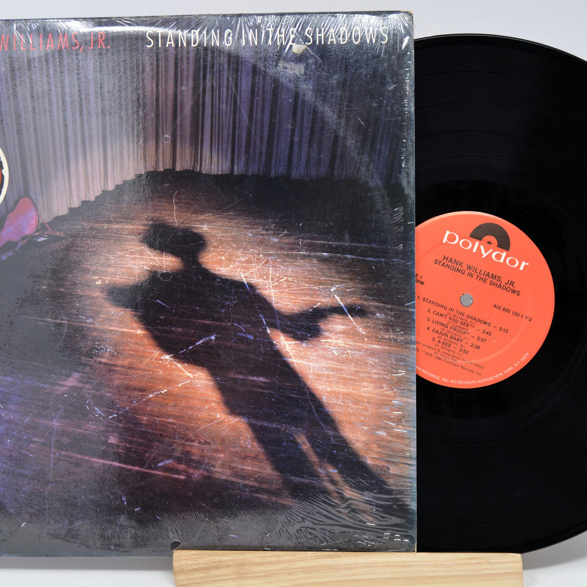 Hank Williams Jr - Standing in the Shadows, Vinyl Record Album LP – Joe ...