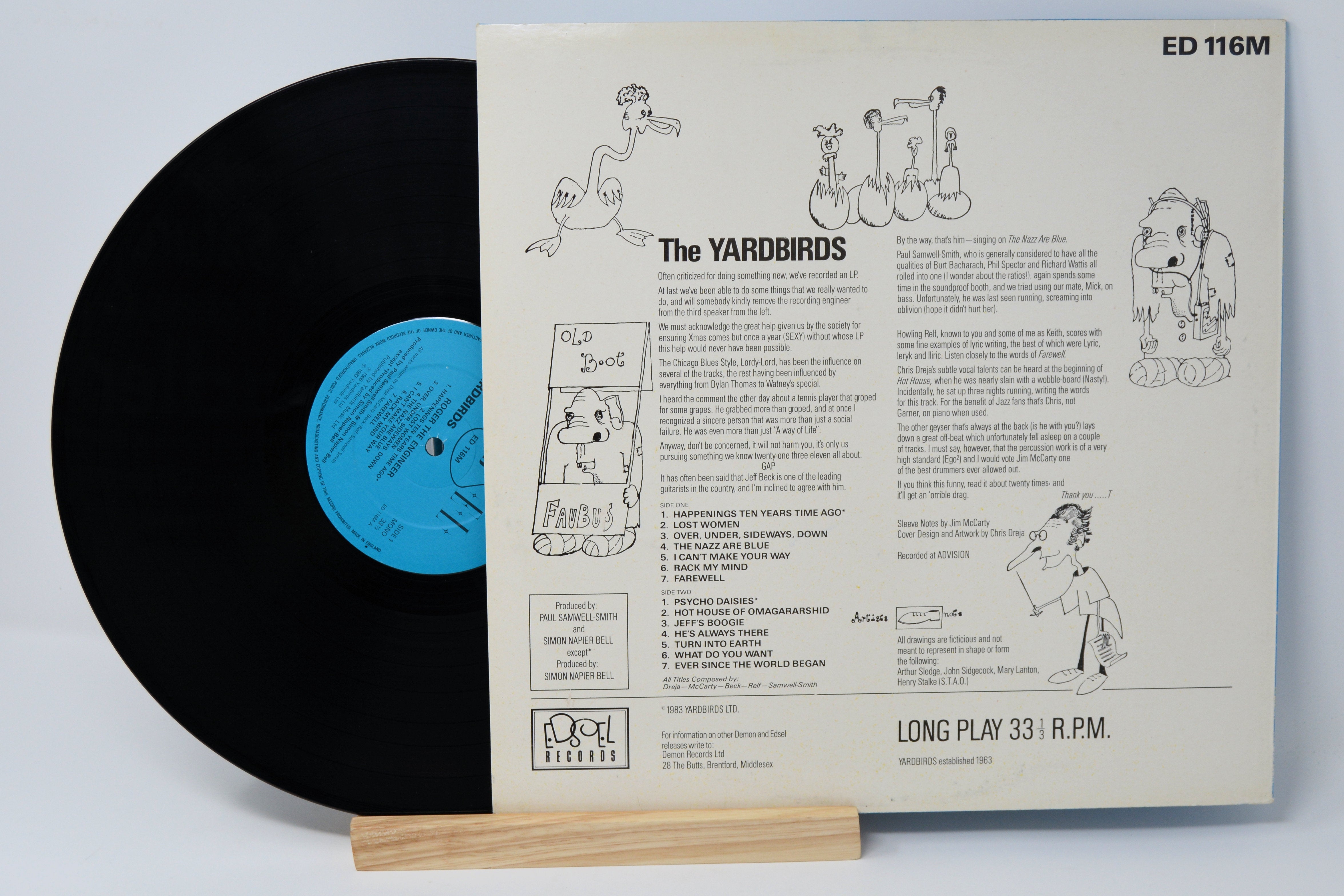 Yardbirds - Roger The Engineer, Vinyl Record Album LP, Edsel ED116M ...