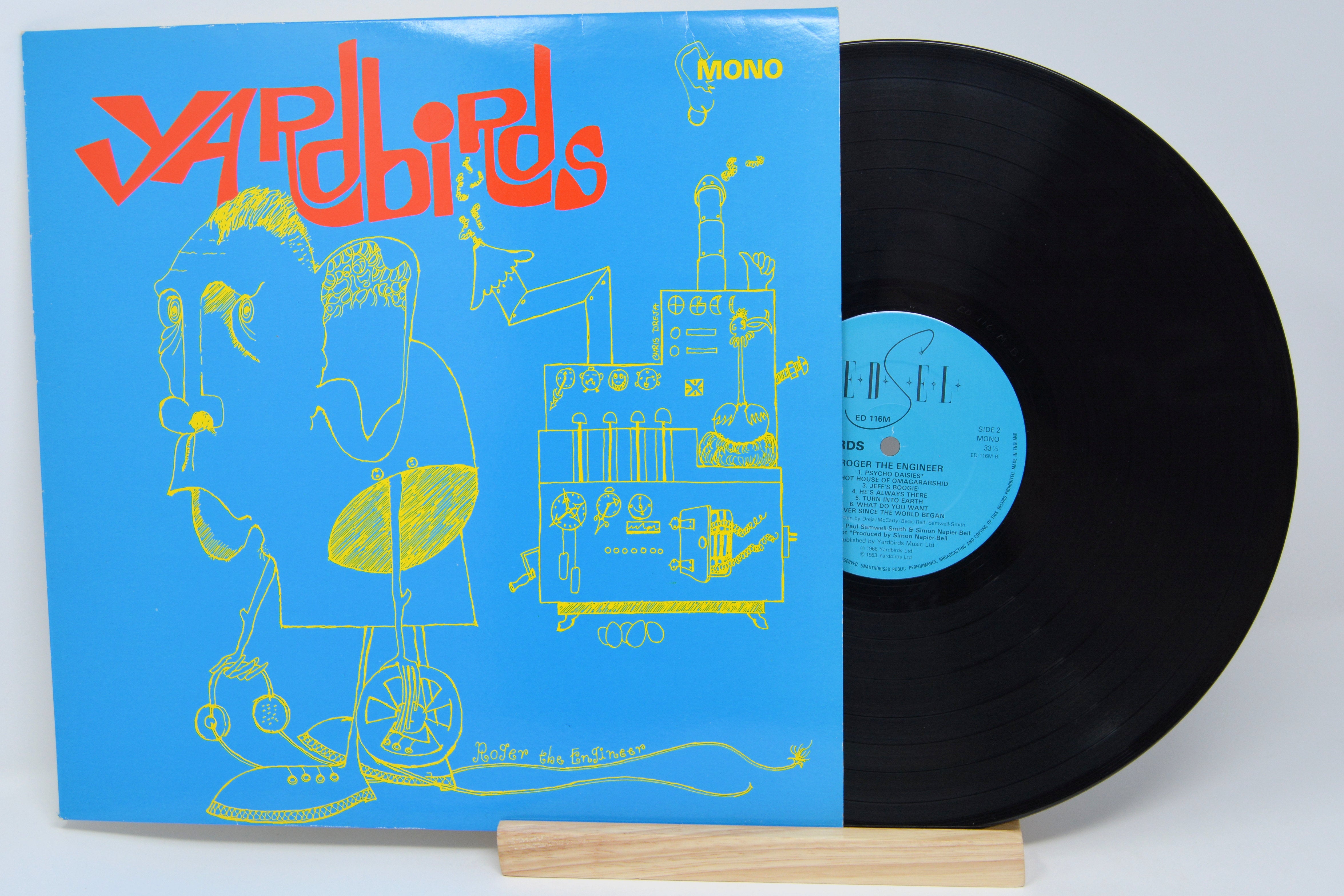 Yardbirds - Roger The Engineer, Vinyl Record Album LP, Edsel ED116M ...