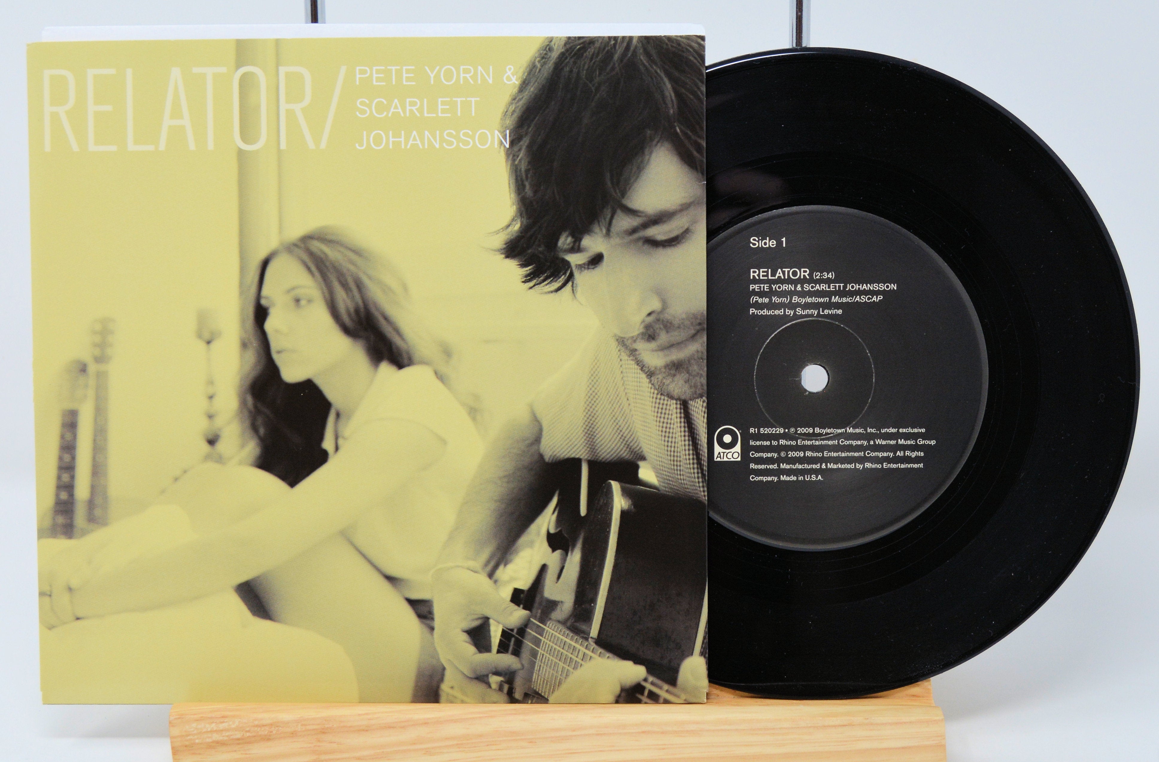 Pete Yorn & Scarlet Johansson - Relator, Vinyl Record 7 Inch, ATCO – Joe's Albums