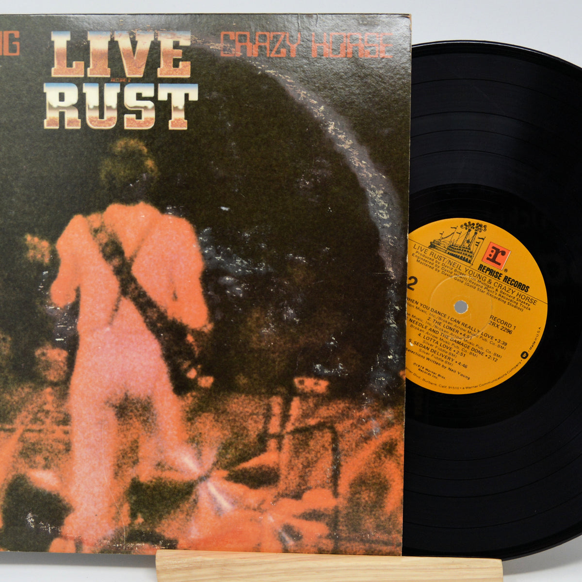 Neil Young - Live Rust, Vinyl Record Album 2LP, Used – Joe's Albums