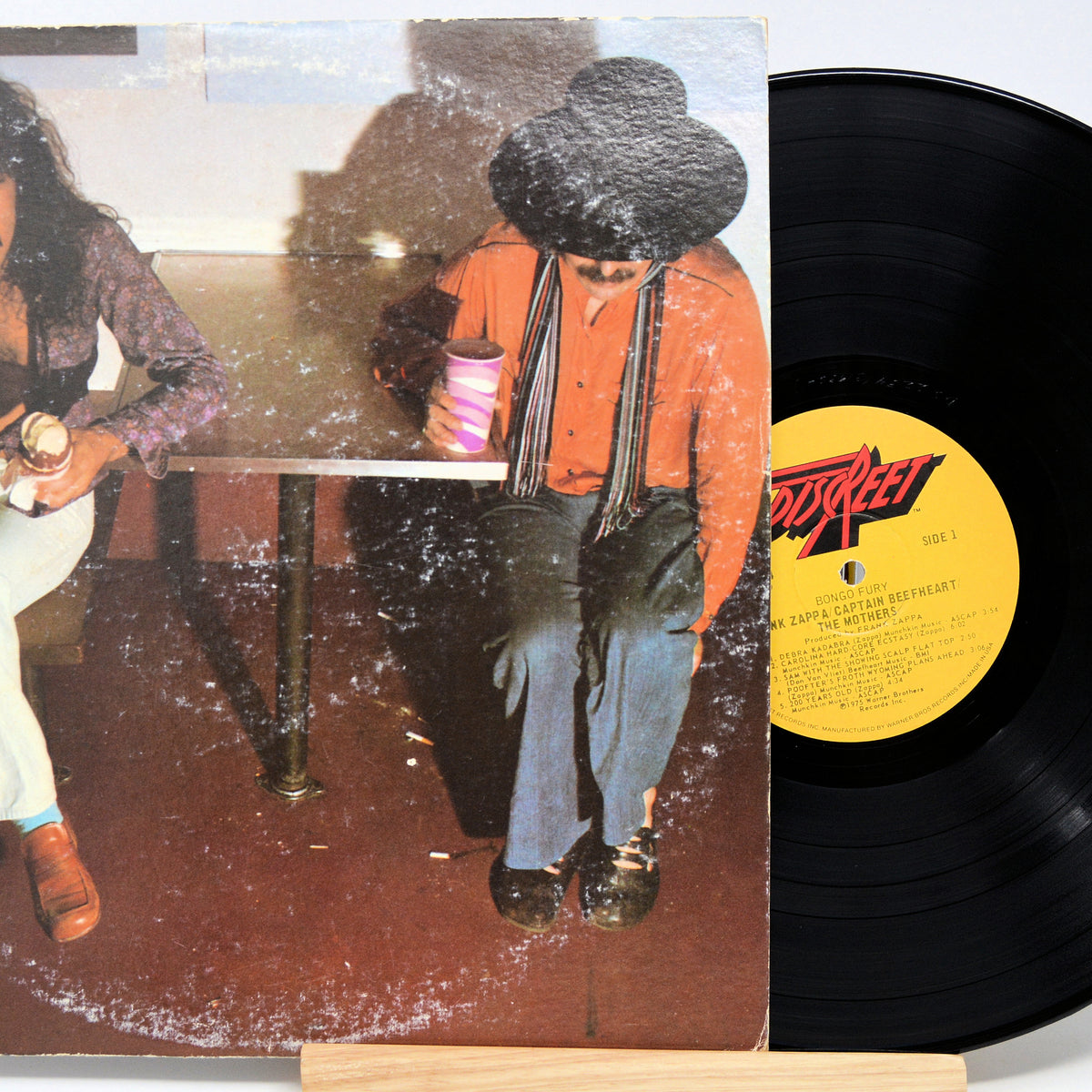 Frank Zappa & Captain Beefheart - Bongo Fury, Vinyl Record Album LP ...