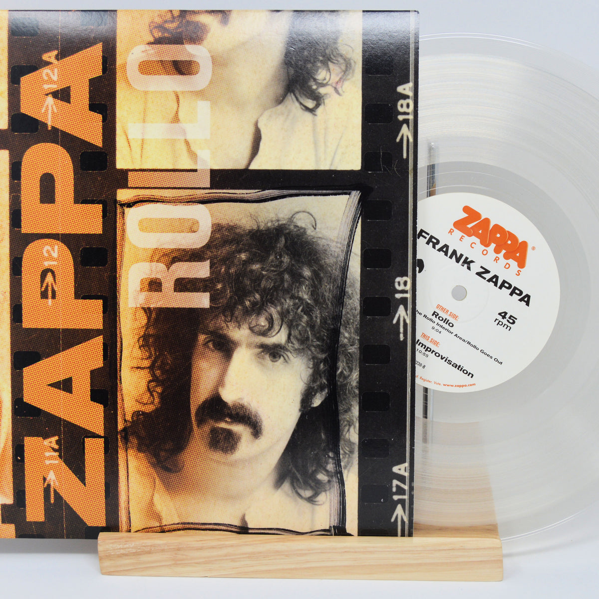 Frank Zappa - Rollo, Vinyl Record Album LP, 10" Clear, UPC ...