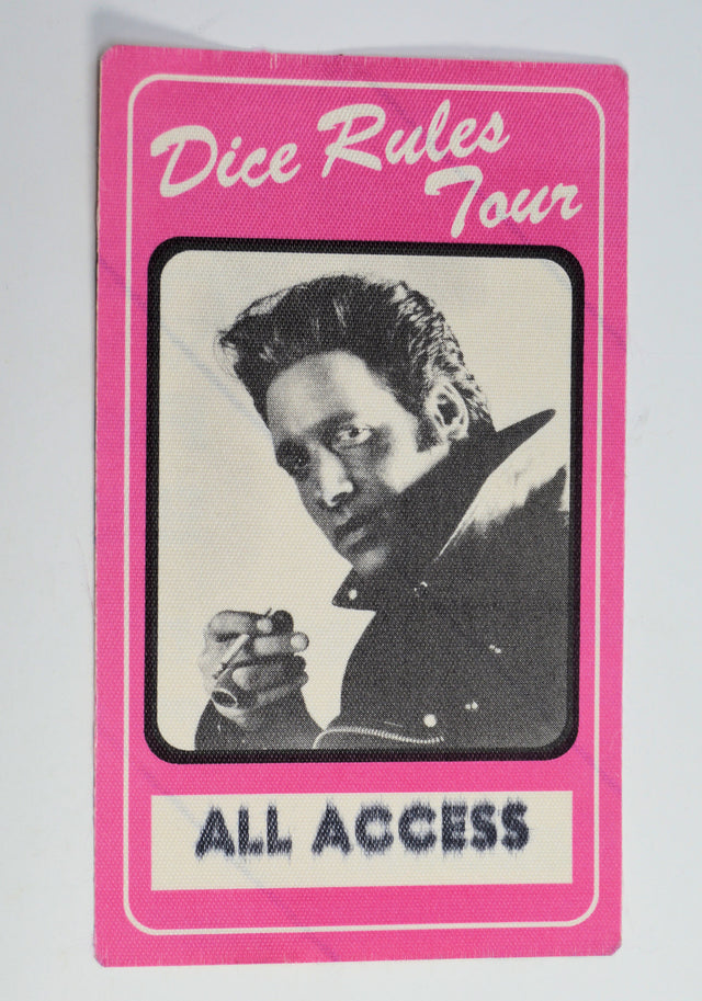 Andrew Dice Clay - 1989 Backstage Pass, Dice Rules Tour – Joe's Albums