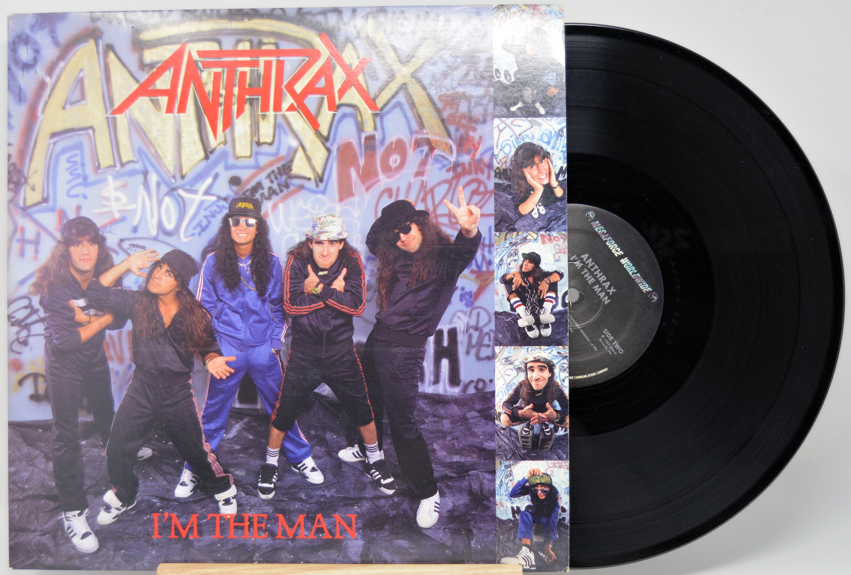 Anthrax - I'm The Man, Vinyl Record Album LP, Metal, Megaforce – Joe's ...