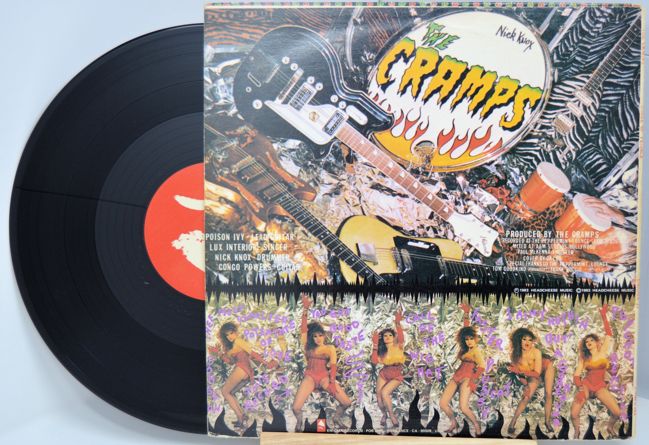 The Cramps - Smell Of Female, Vinyl Record Album LP, Enigma – Joe's Albums
