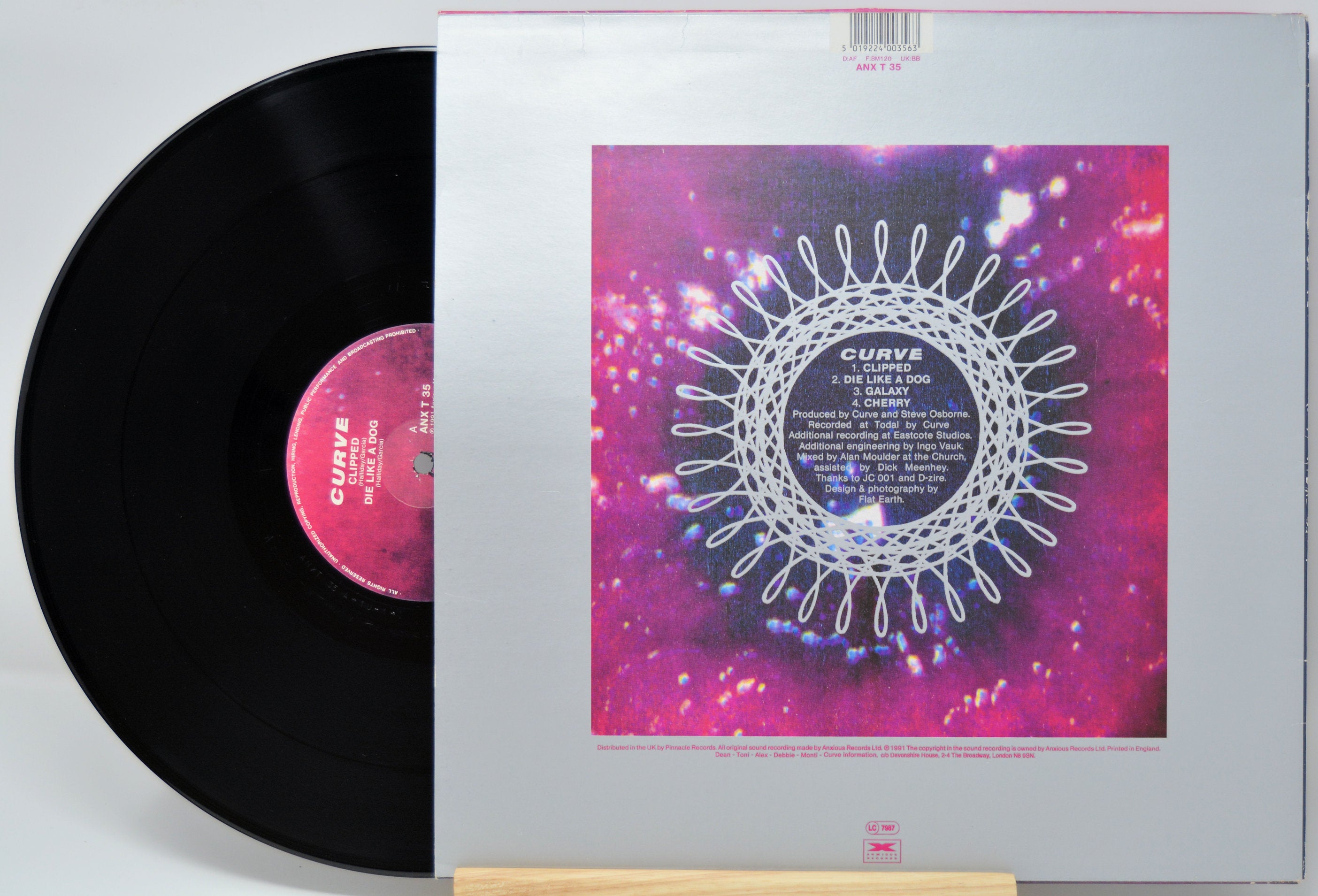 Curve - Cherry, Vinyl Record Album LP, Anxious Records – ANX T 35 – Joe ...