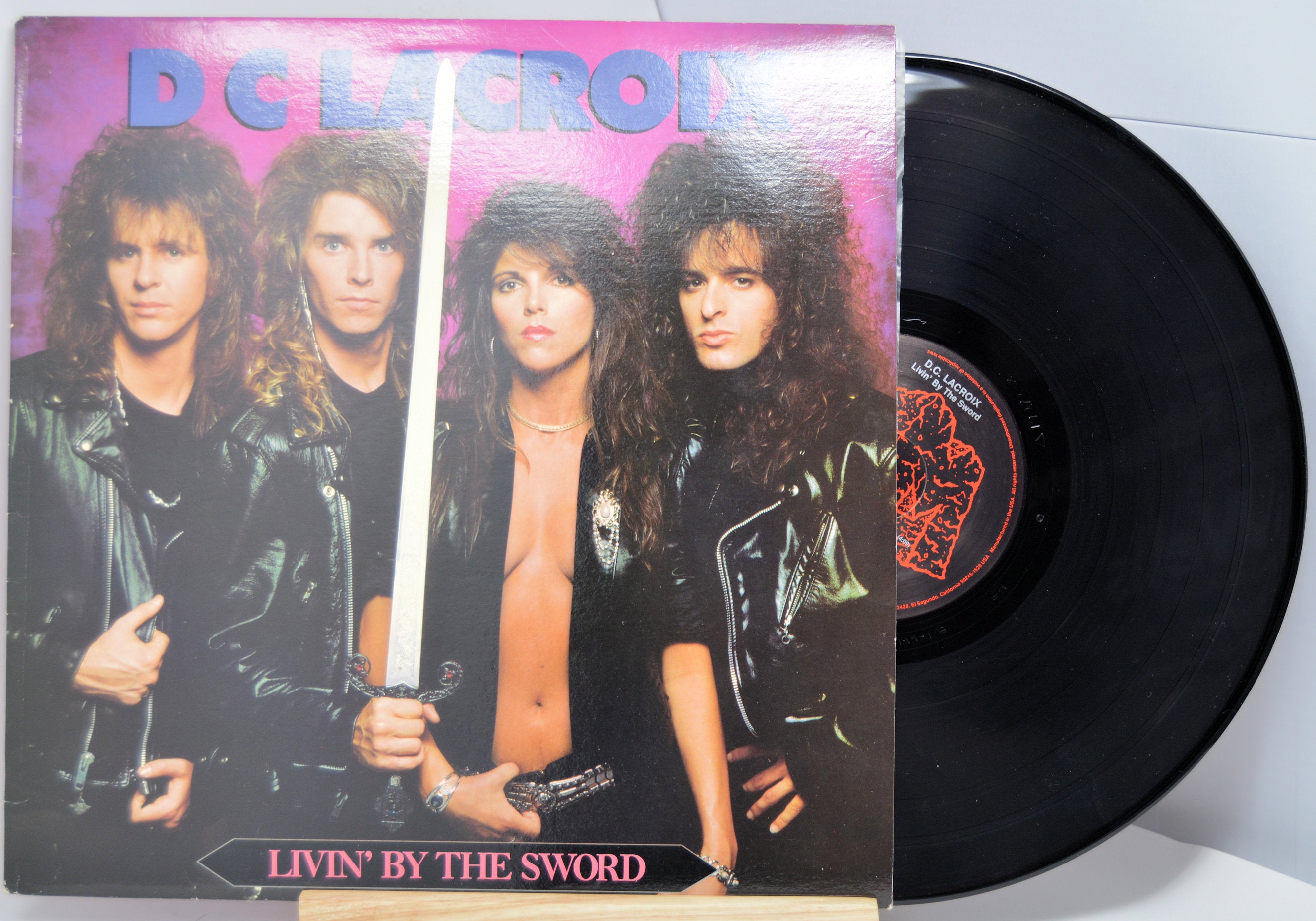 D.C. Lacroix – Livin' By The Sword, Vinyl Record Album LP, Medusa – Joe ...