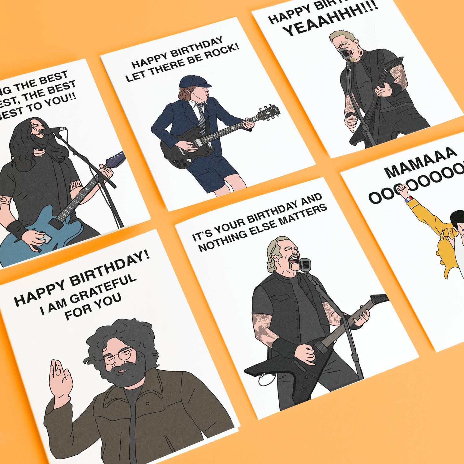 Rock Star Birthday Card – Joe's Albums