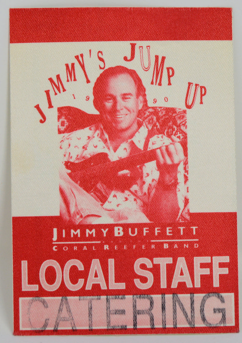 Jimmy Buffett - Jimmys Jump Up, 1990 Backstage Pass, Unpeeled – Joe's ...