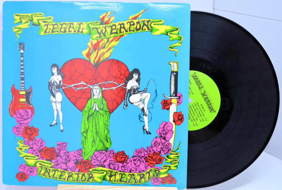 Legal Weapon – Interior Hearts, Vinyl Record Album LP, Arsenal Records ...